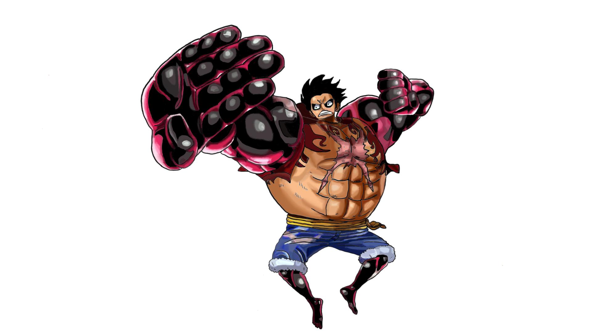 Luffy Gear Fourth Wallpapers - Top Free Luffy Gear Fourth Backgrounds ...