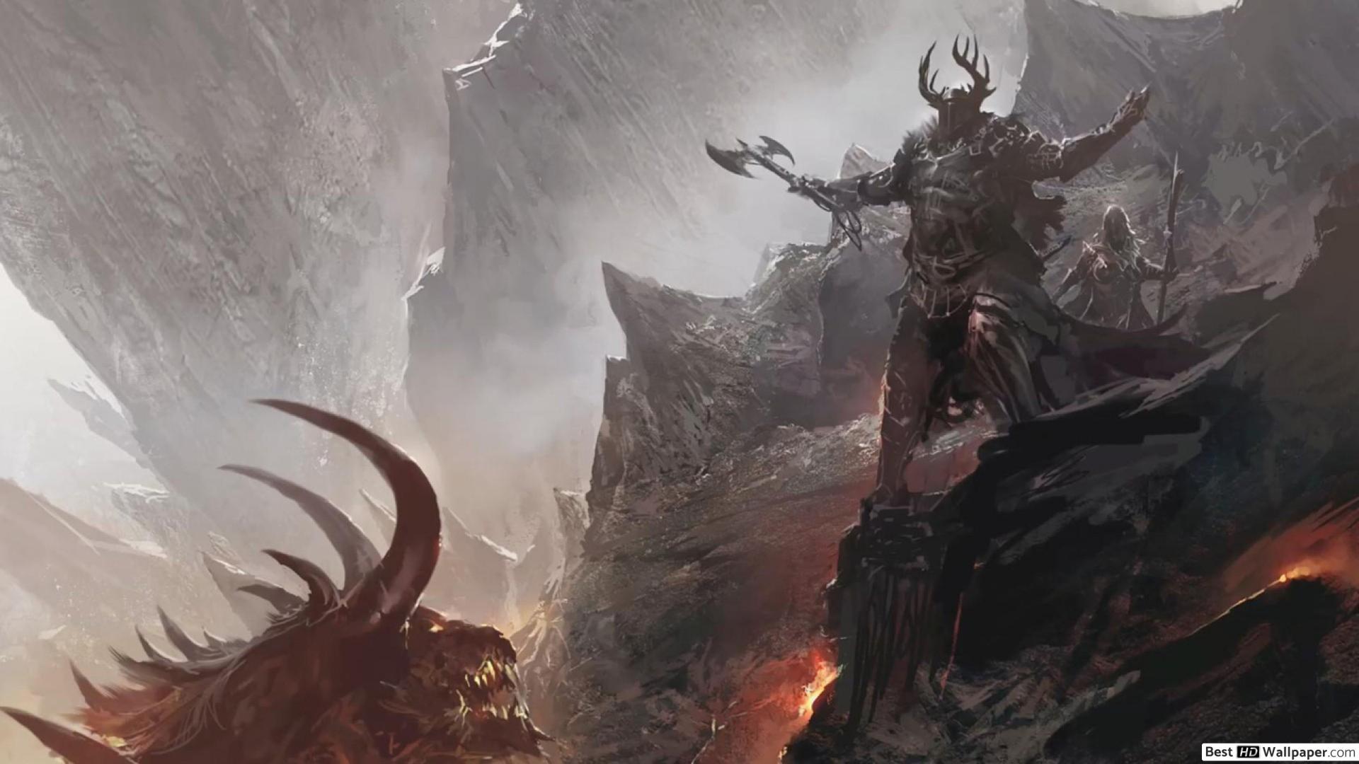 Fantasy Warrior Wallpapers - Top Free Fantasy Warrior Backgrounds ...