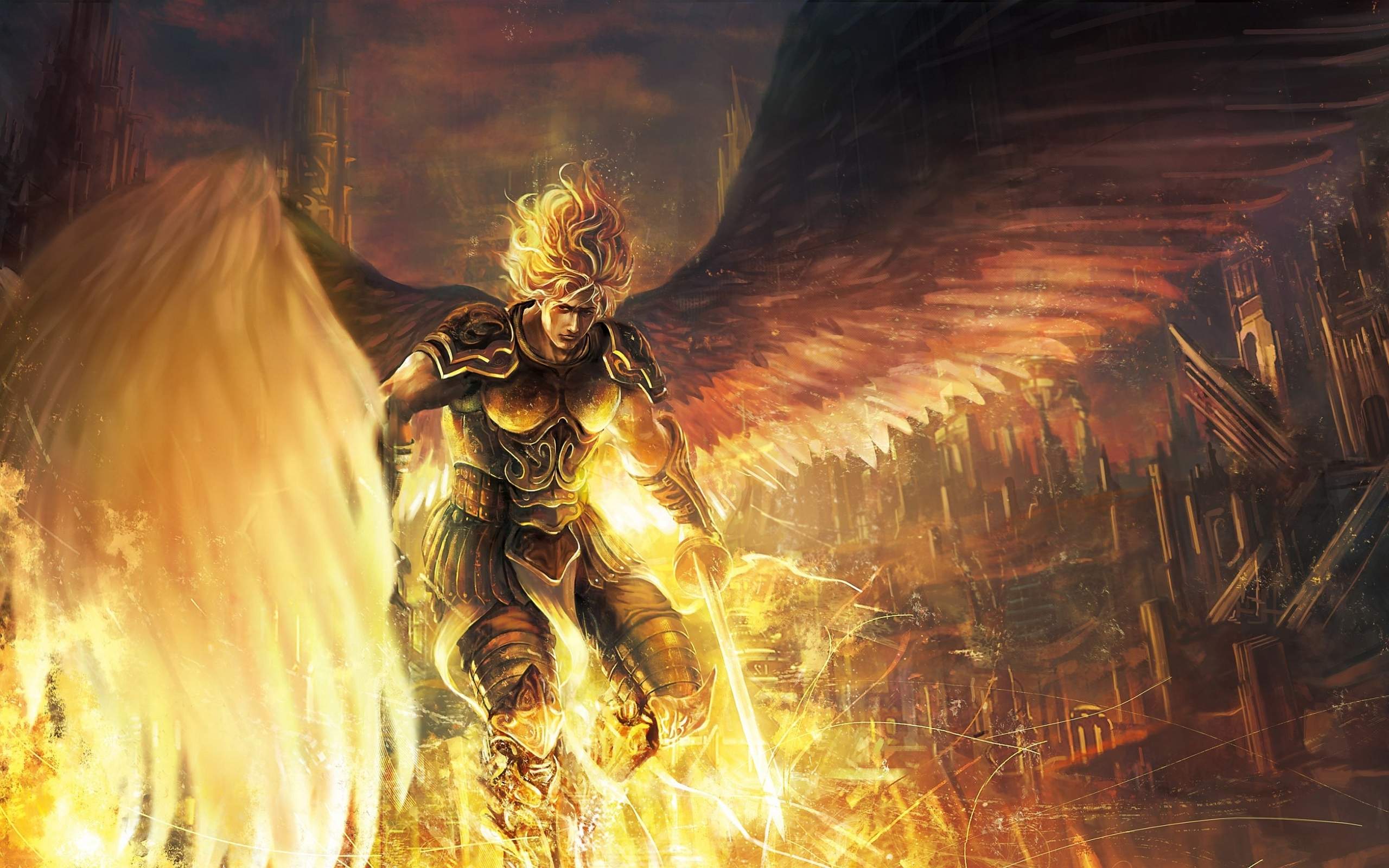 Fantasy Warrior Wallpapers - Top Free Fantasy Warrior Backgrounds ...