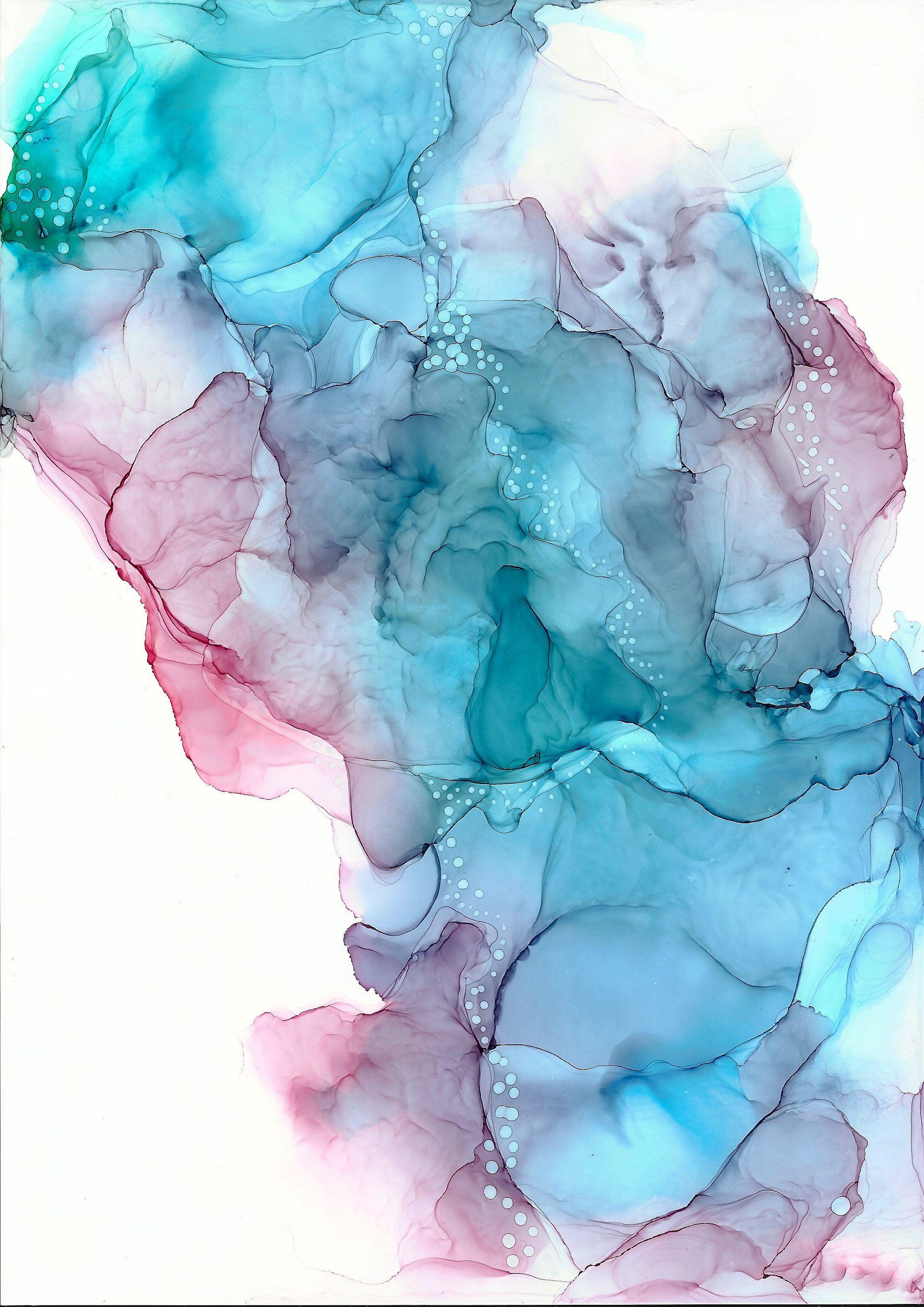 Alcohol Ink Wallpapers - Top Free Alcohol Ink Backgrounds - WallpaperAccess