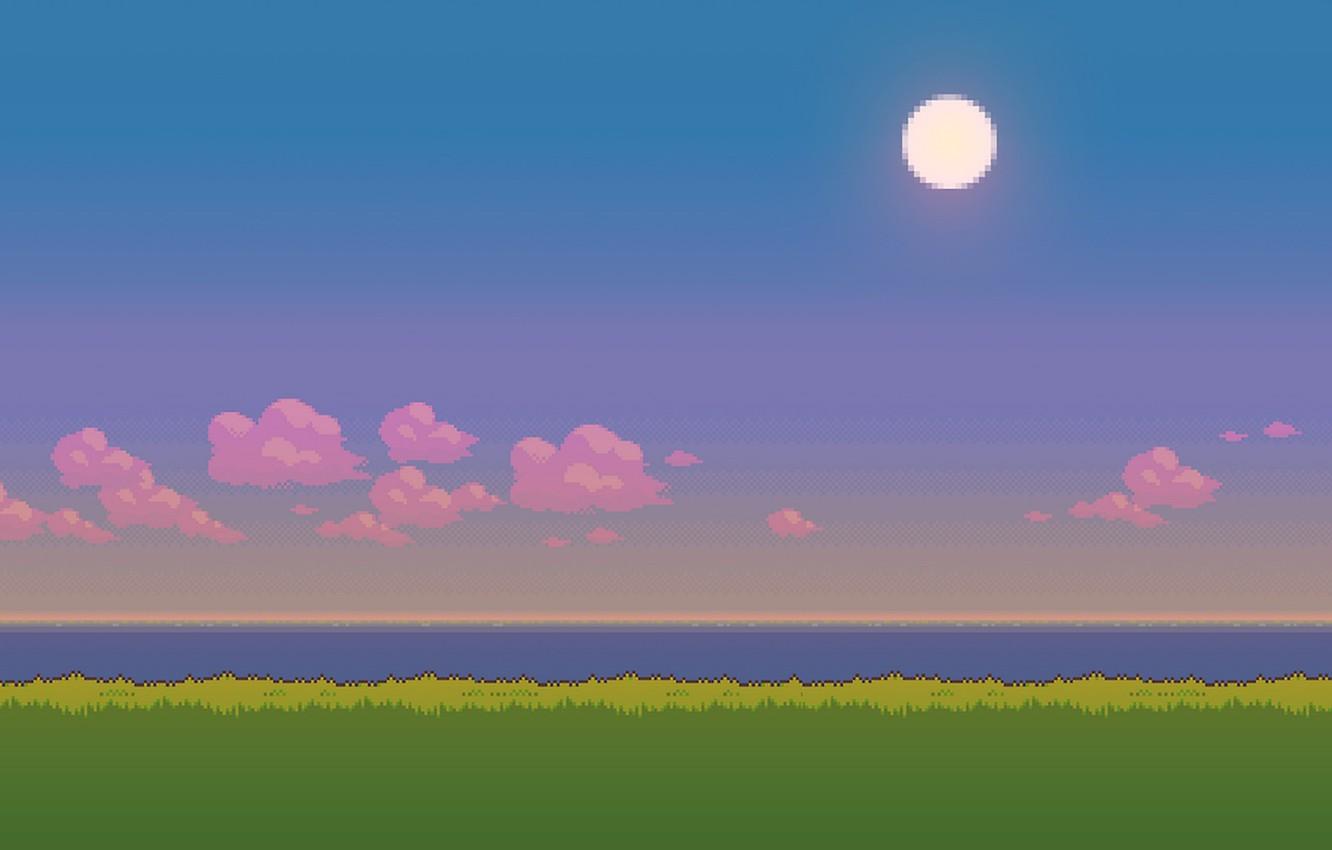 Pixel Sunset Wallpapers - Top Free Pixel Sunset Backgrounds ...