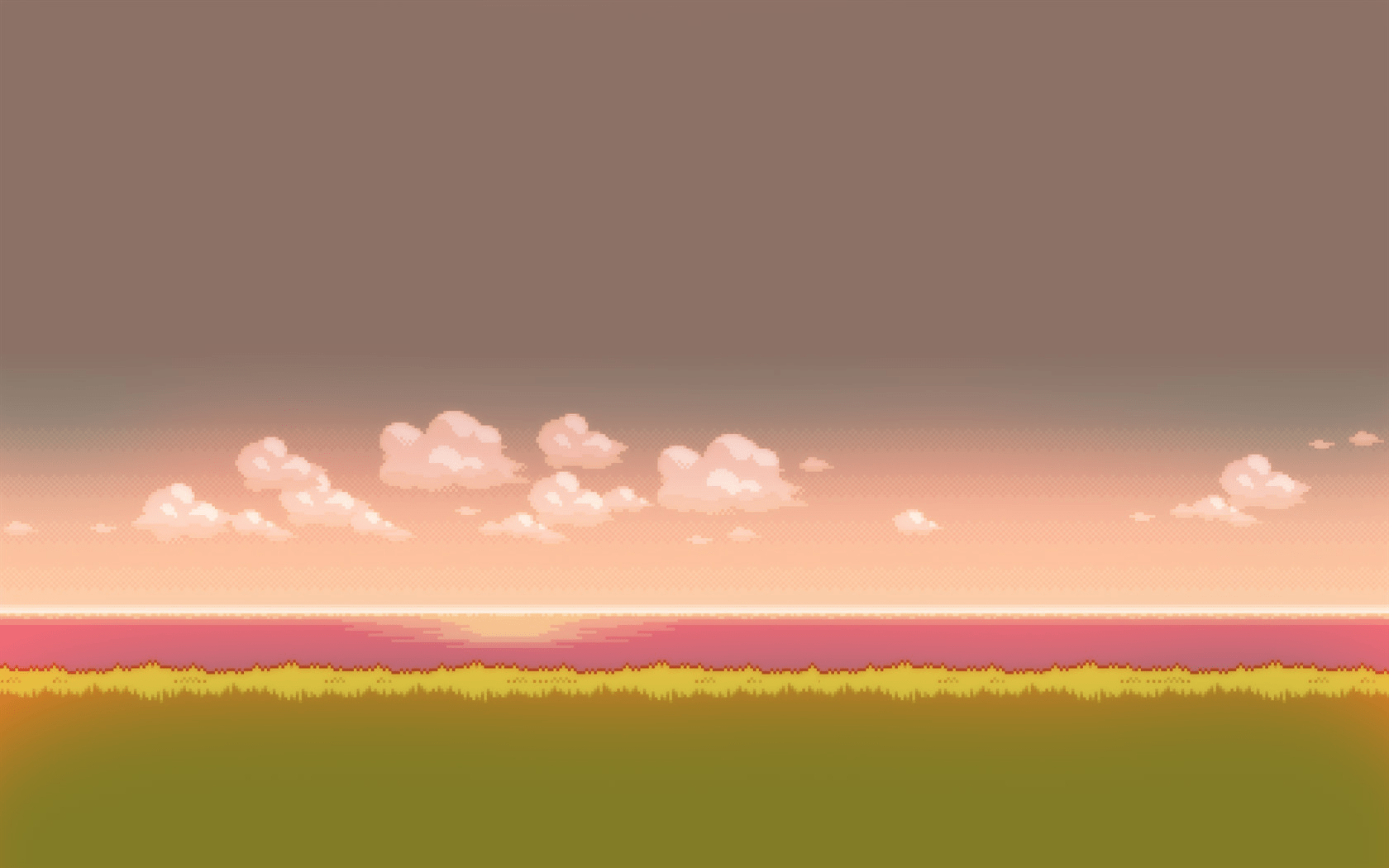 Pixel Sunset Wallpapers - Top Free Pixel Sunset Backgrounds ...