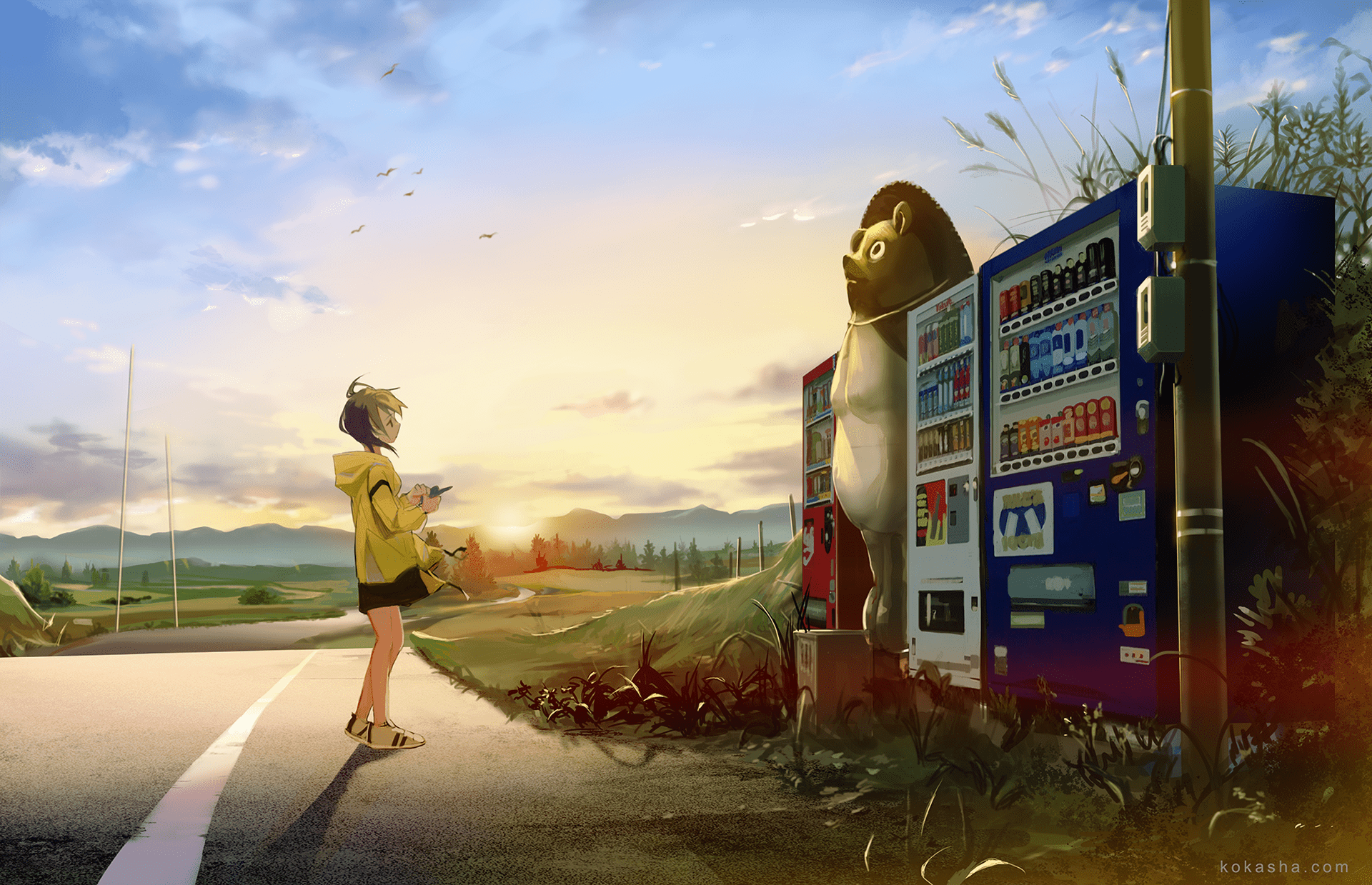 Anime Vending Machine Wallpapers - Top Free Anime Vending Machine ...