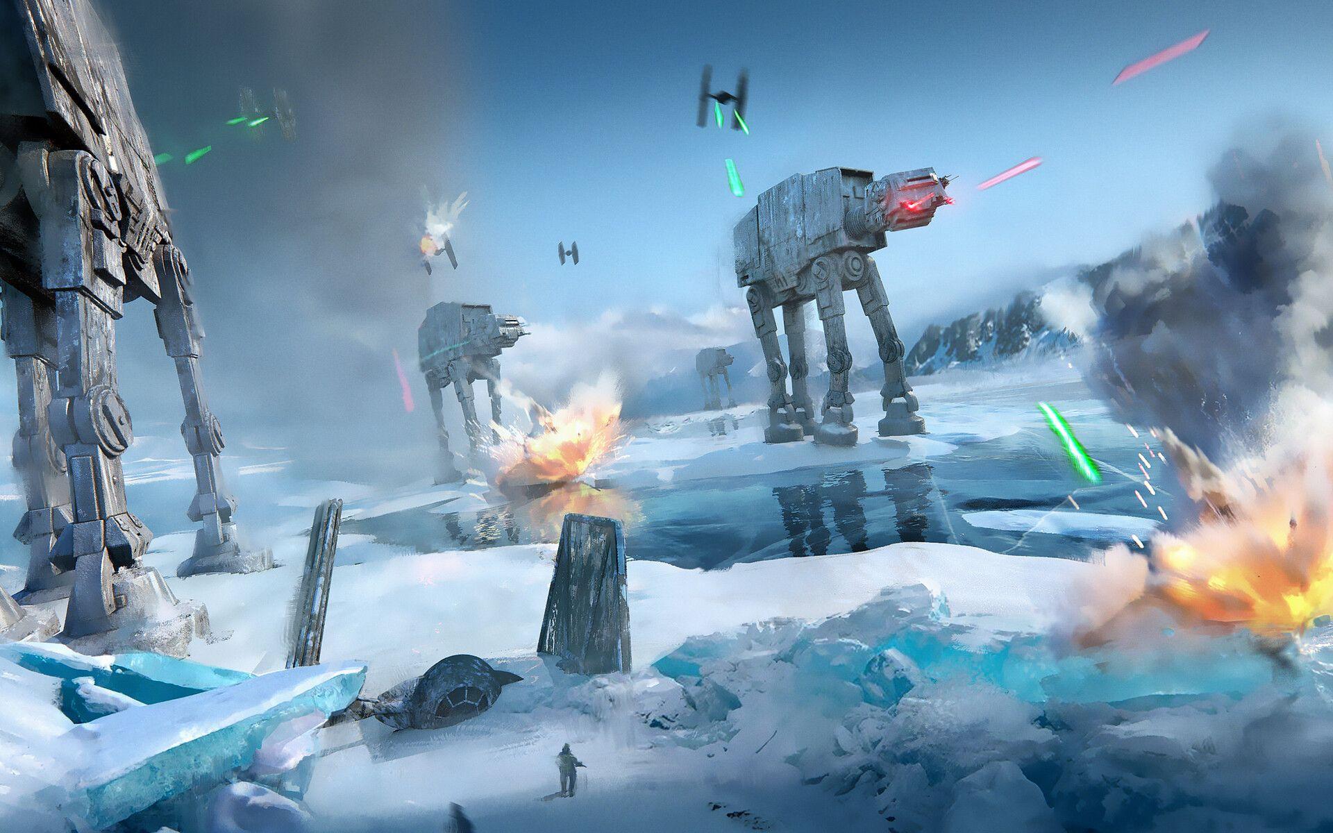 Battle of Hoth Wallpapers - Top Free Battle of Hoth Backgrounds ...