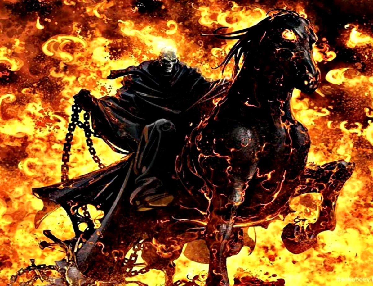 Ghost Rider Horse Wallpapers - Top Free Ghost Rider Horse Backgrounds ...
