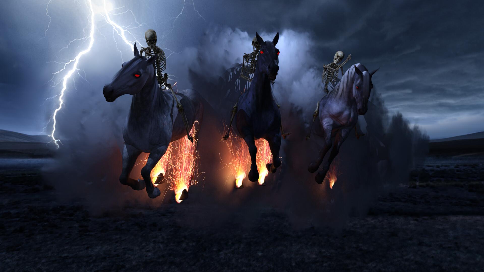 Ghost Rider Horse Wallpapers - Top Free Ghost Rider Horse Backgrounds ...