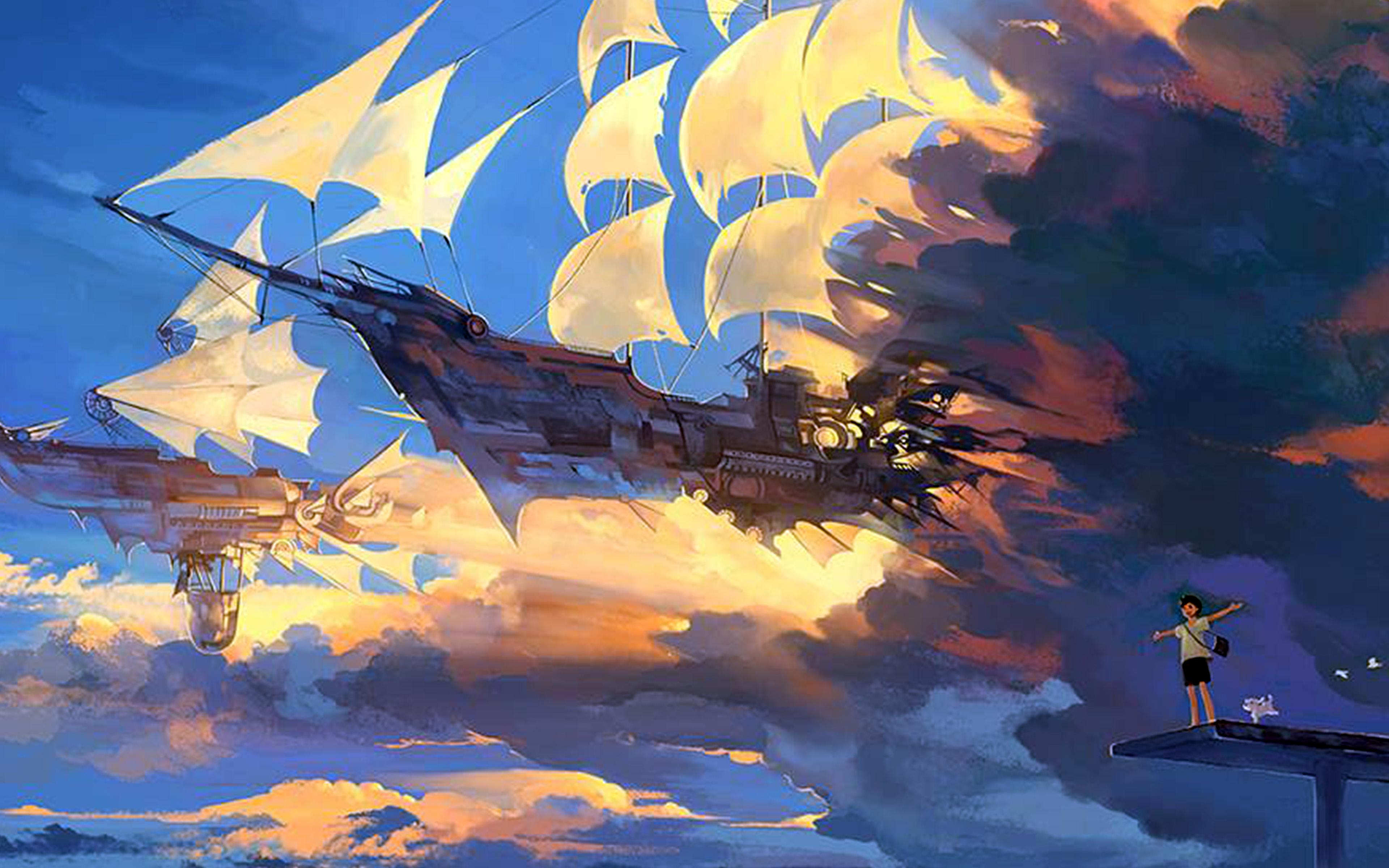 Flying Anime Wallpapers - Top Free Flying Anime Backgrounds ...