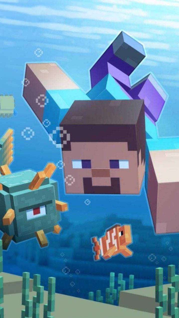 Minecraft Blue Wallpapers - Top Free Minecraft Blue Backgrounds ...