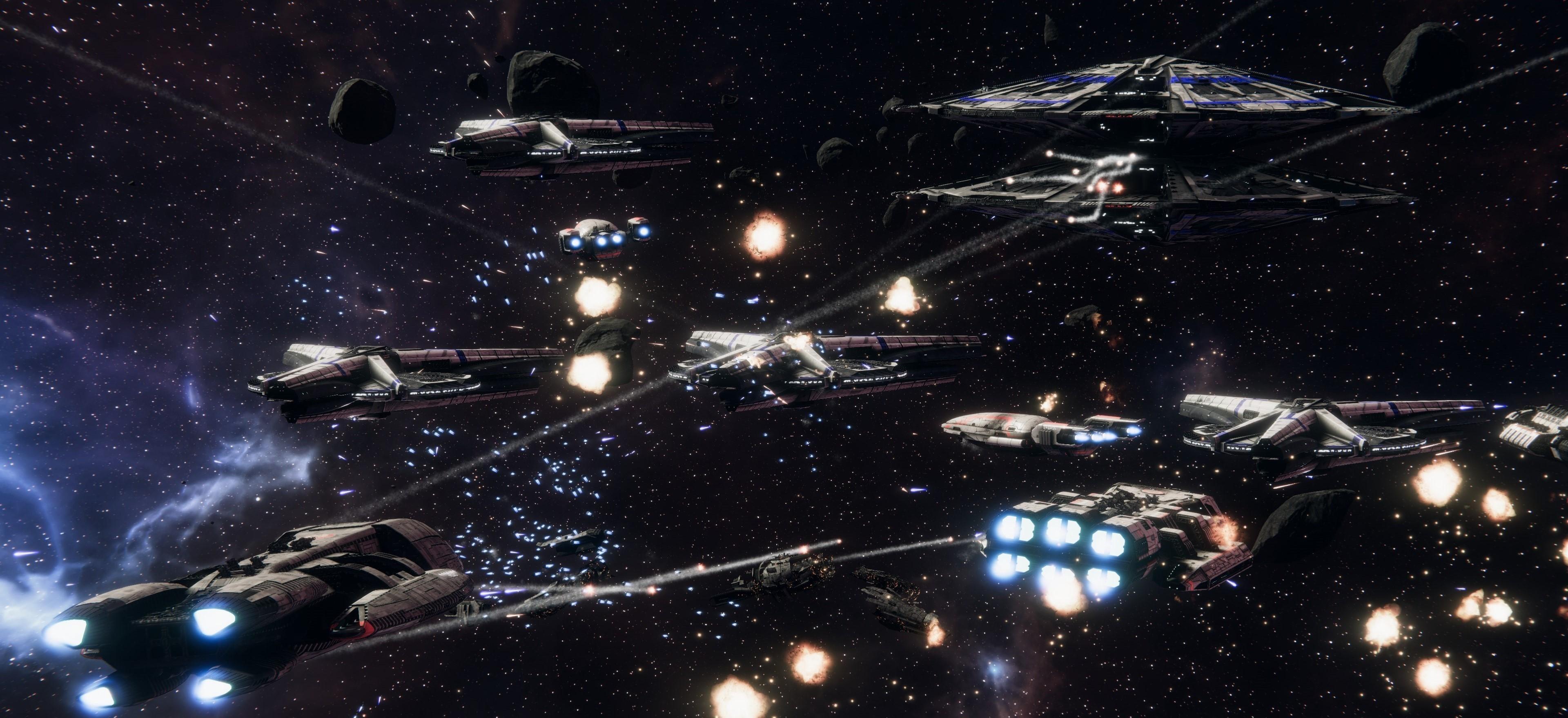 Space Battle 4K Wallpapers - Top Free Space Battle 4K Backgrounds - WallpaperAccess