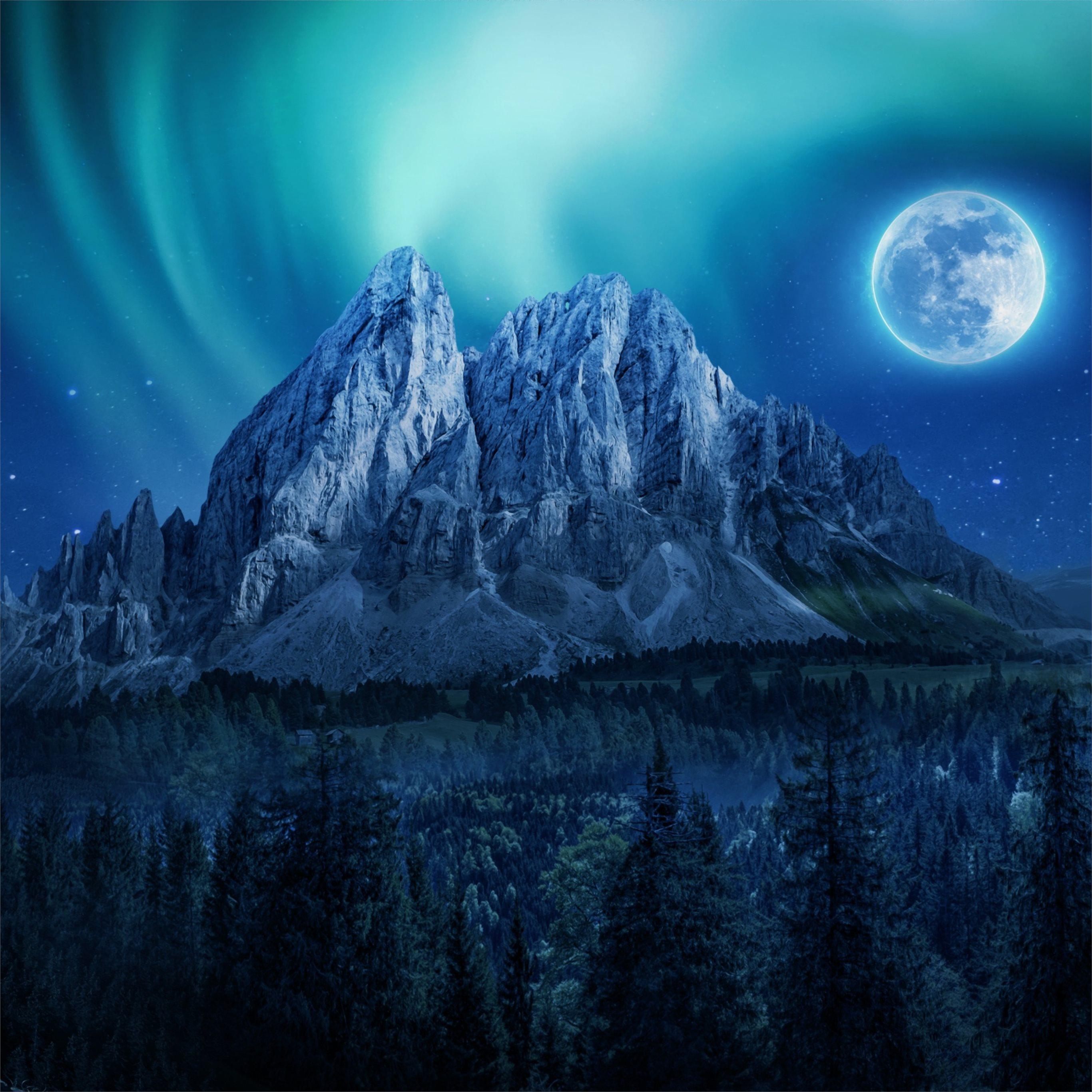 Mountain Lights Wallpapers - Top Free Mountain Lights Backgrounds ...