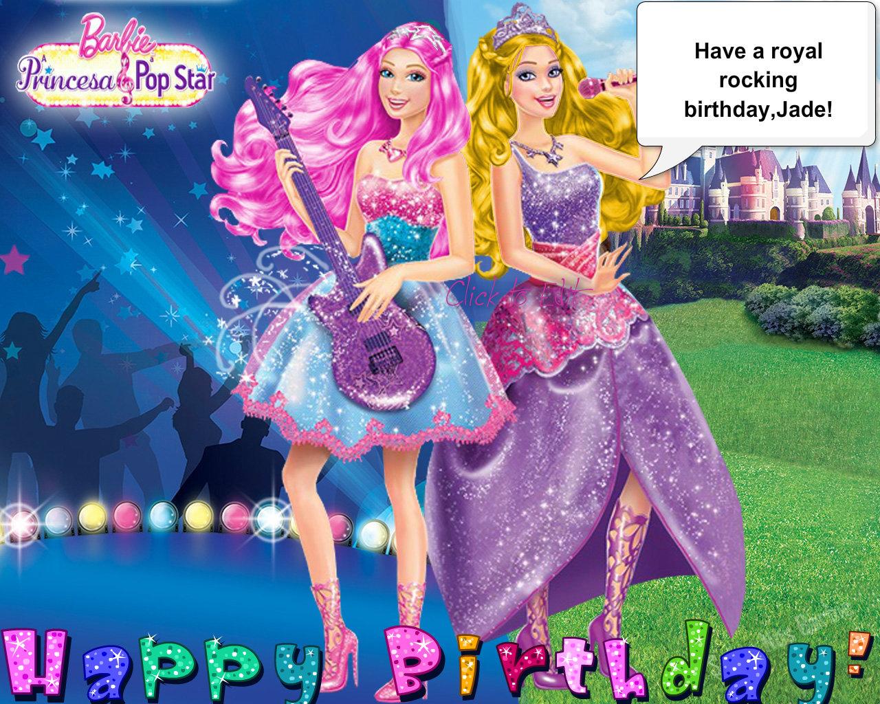 Barbie Birthday Wallpapers - Top Free Barbie Birthday Backgrounds ...