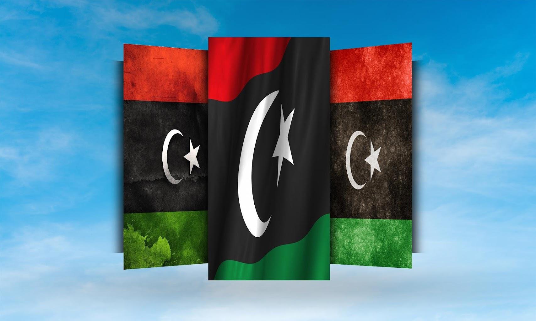 Libya Flag Wallpapers - Top Free Libya Flag Backgrounds - WallpaperAccess