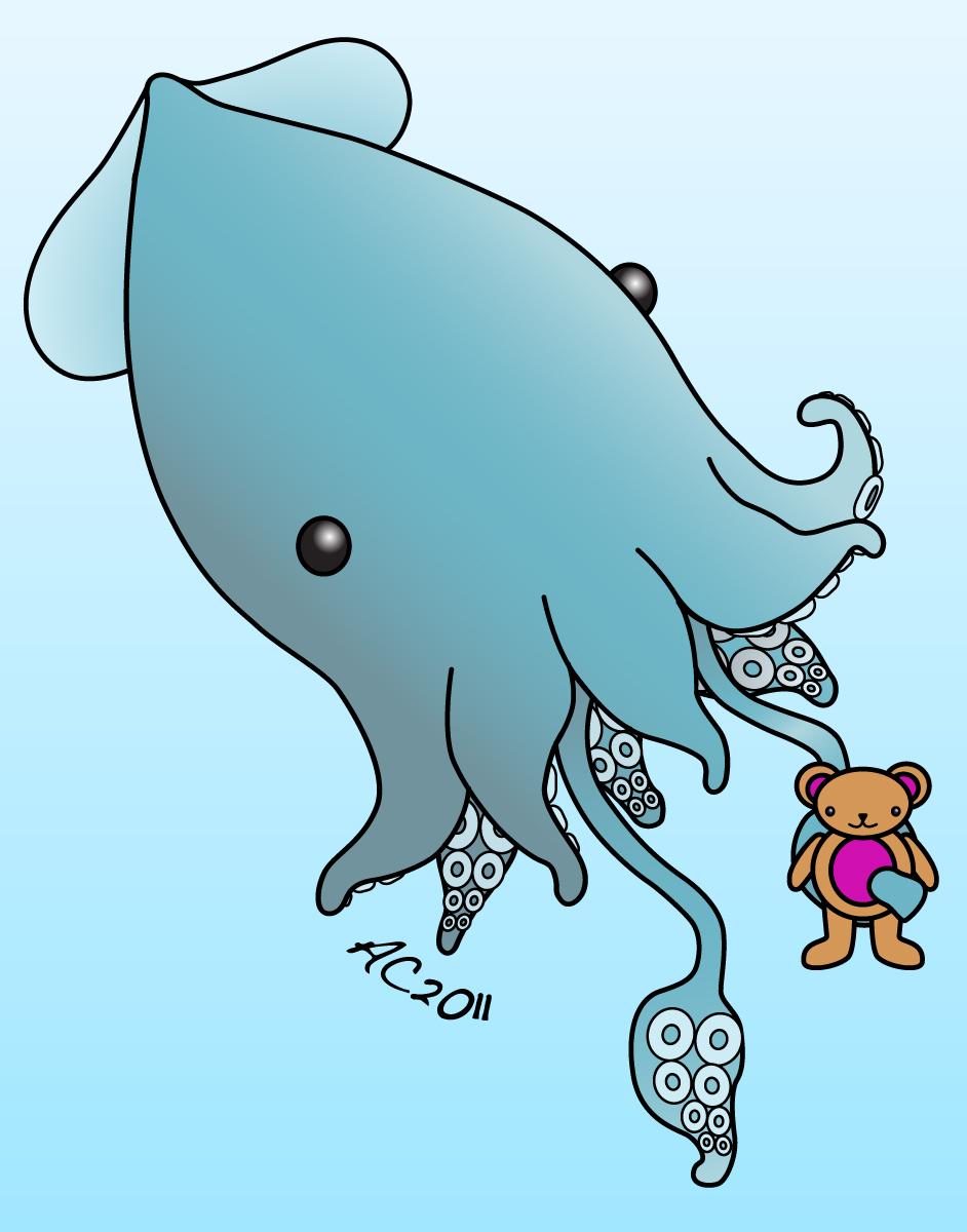 Cute Squid Wallpapers - Top Free Cute Squid Backgrounds - WallpaperAccess