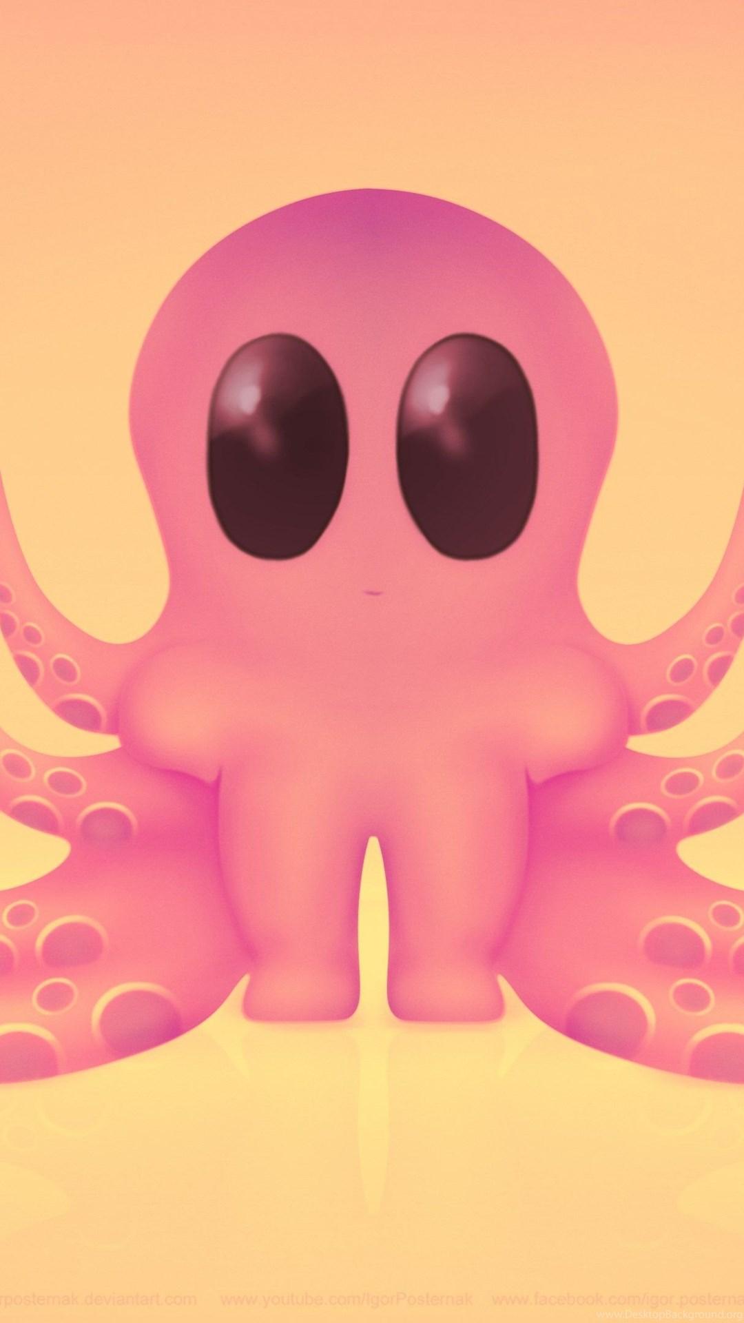 Cute Squid Wallpapers - Top Free Cute Squid Backgrounds - WallpaperAccess