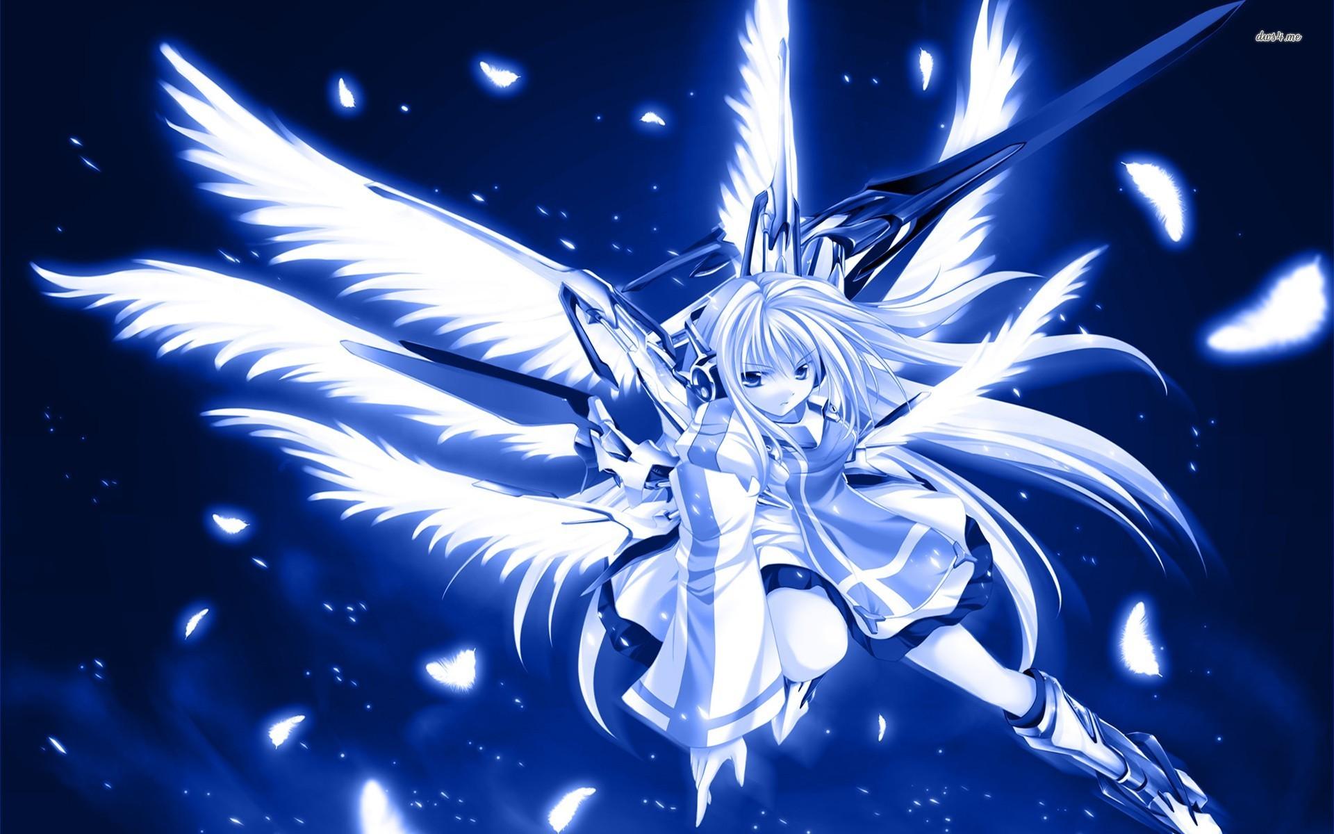 Blue Anime Character Wallpapers - Top Free Blue Anime Character ...