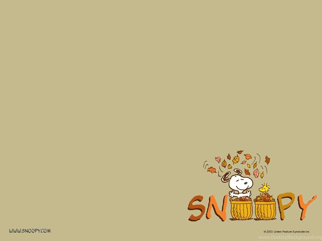 Snoopy Autumn Wallpapers - Top Free Snoopy Autumn Backgrounds ...