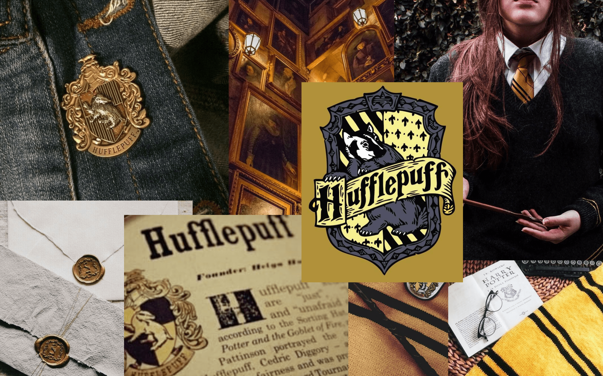 Hufflepuff Aesthetic Laptop Wallpapers - Top Free Hufflepuff Aesthetic ...