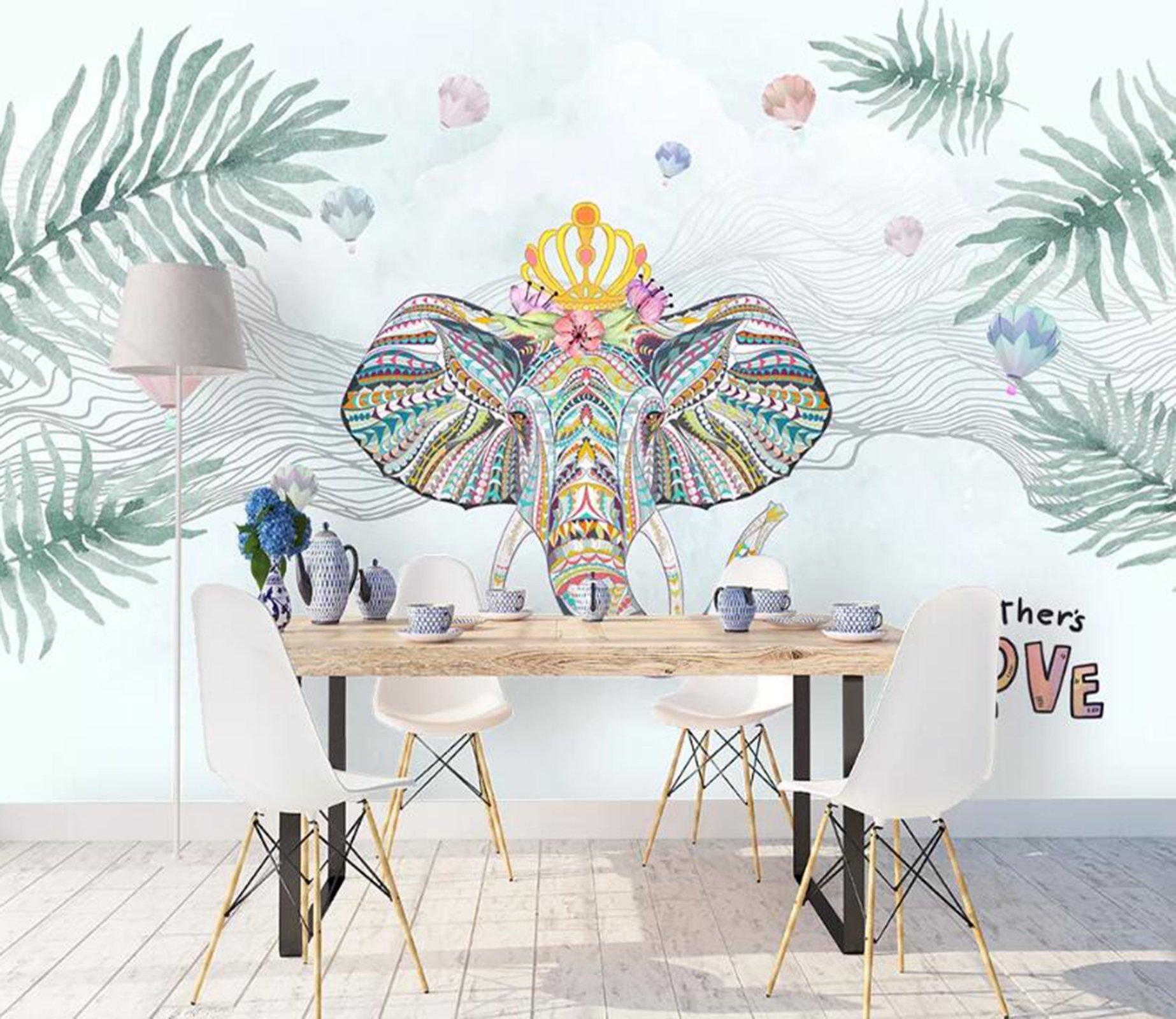 Colorful Elephant Art Wallpapers - Top Free Colorful Elephant Art ...