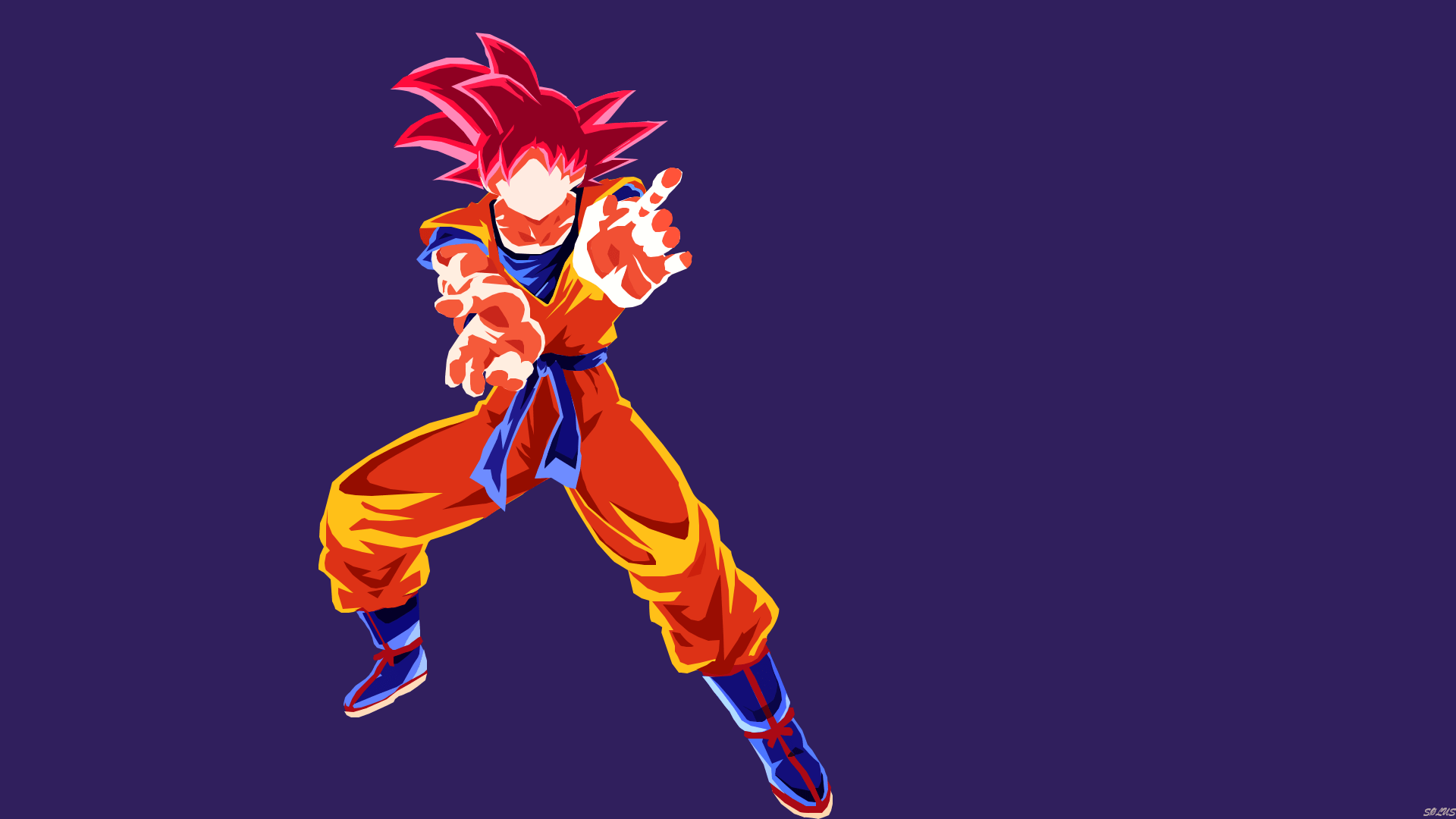 Minimalist Goku Wallpapers - Top Free Minimalist Goku Backgrounds ...