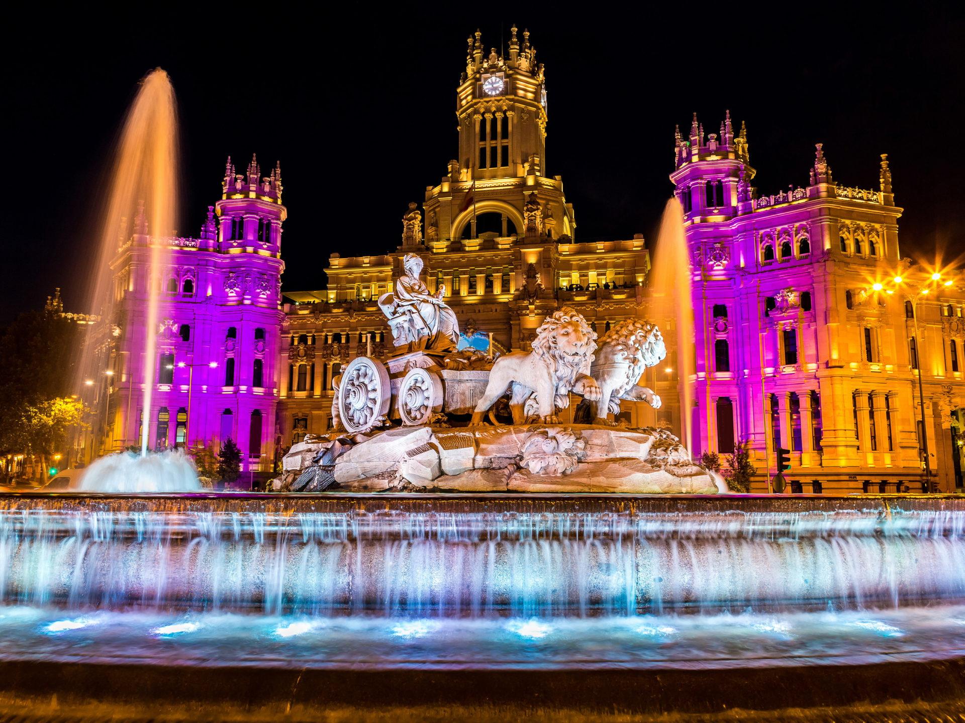 Night Madrid Spain Wallpapers - Top Free Night Madrid Spain Backgrounds ...