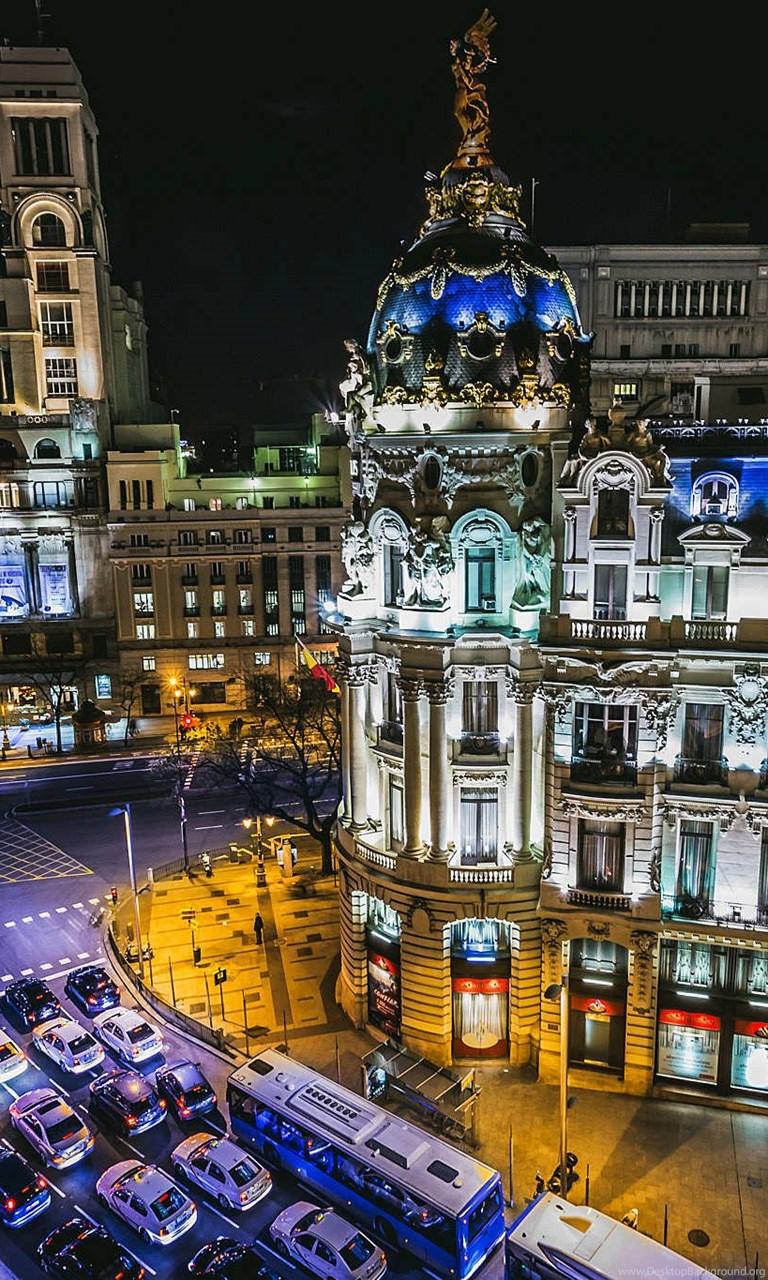 Night Madrid Spain Wallpapers - Top Free Night Madrid Spain Backgrounds ...