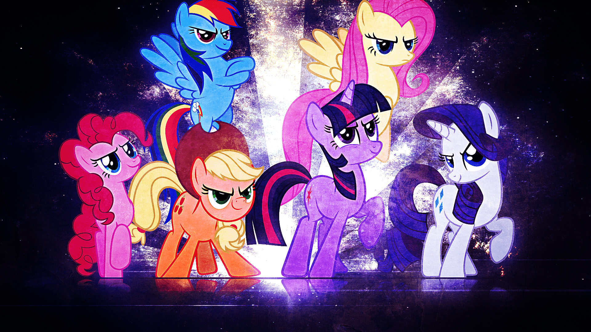 Mane Six Wallpapers - Top Free Mane Six Backgrounds - WallpaperAccess