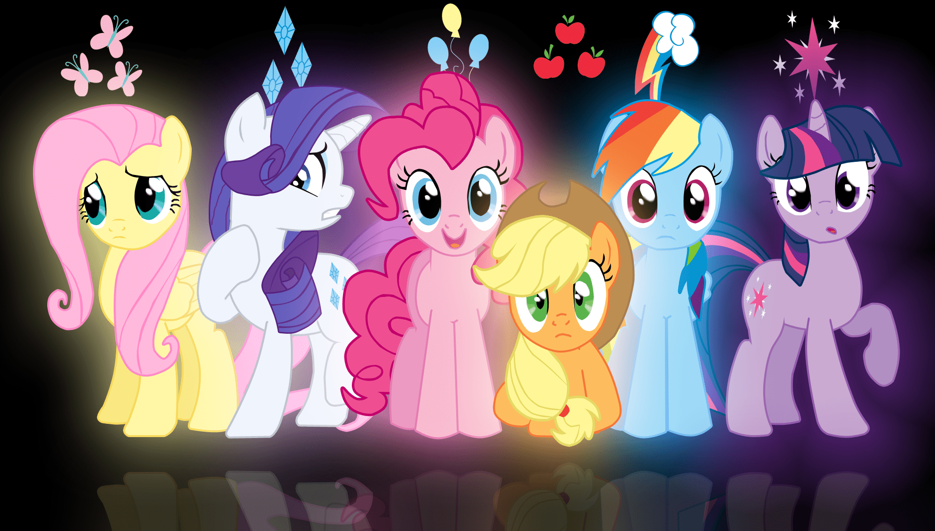 Mane Six Wallpapers - Top Free Mane Six Backgrounds - WallpaperAccess