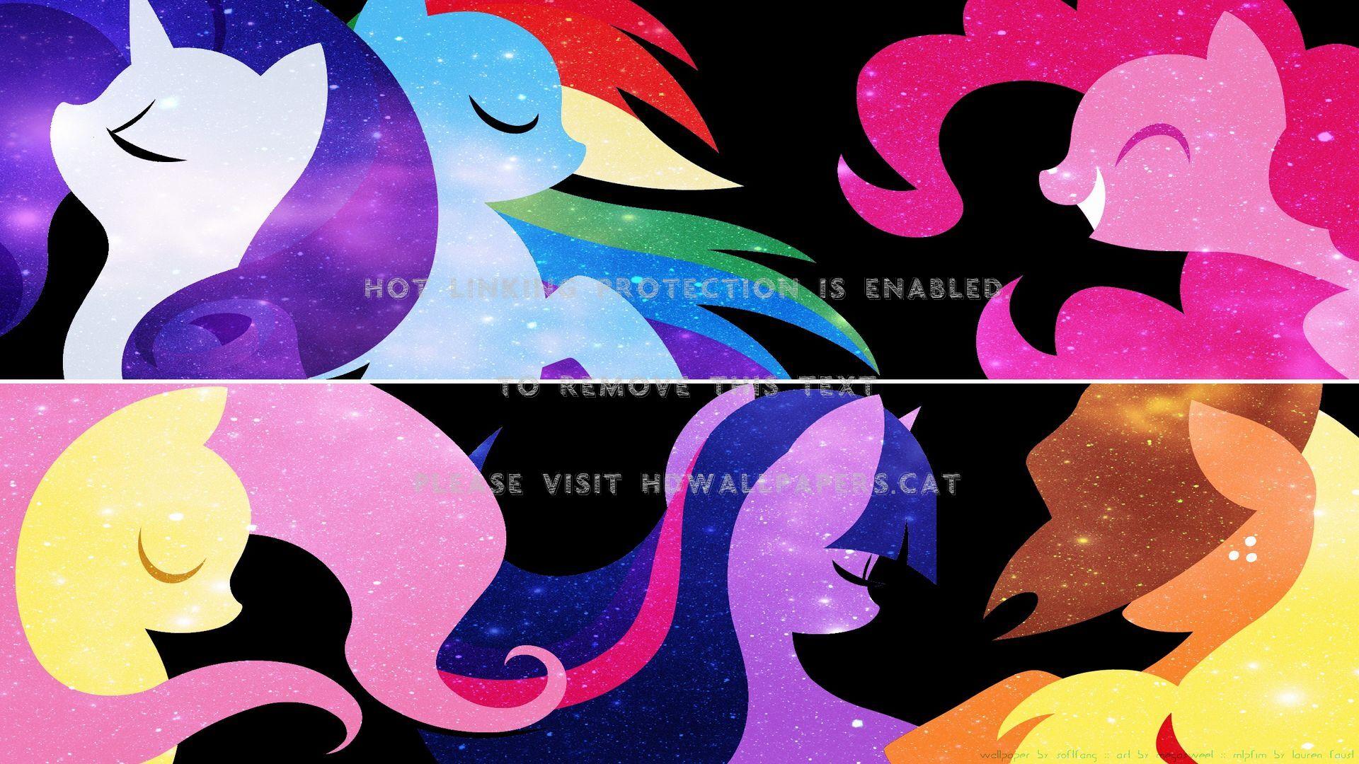 Mane Six Wallpapers - Top Free Mane Six Backgrounds - WallpaperAccess