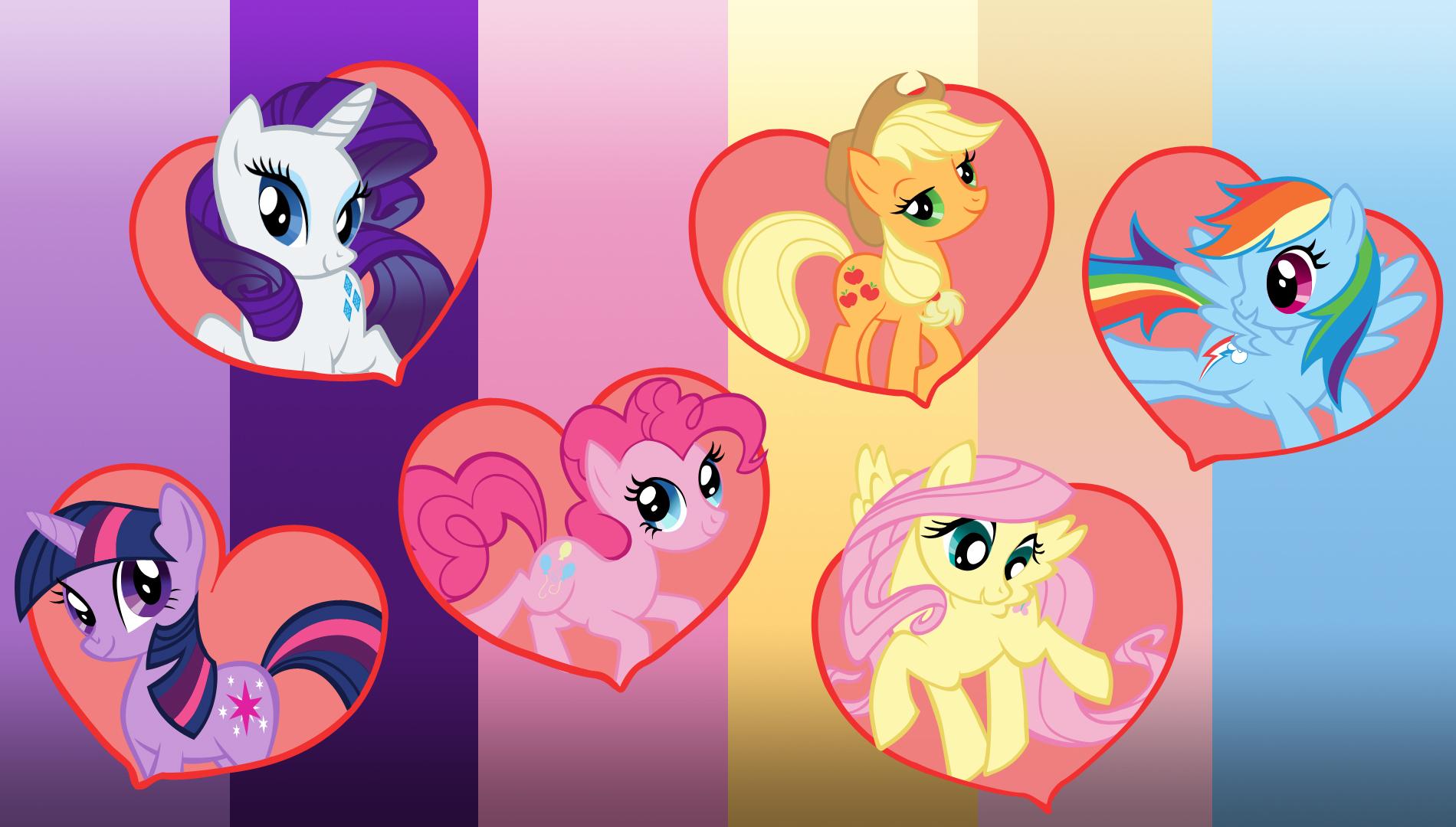 Mane Six Wallpapers - Top Free Mane Six Backgrounds - WallpaperAccess