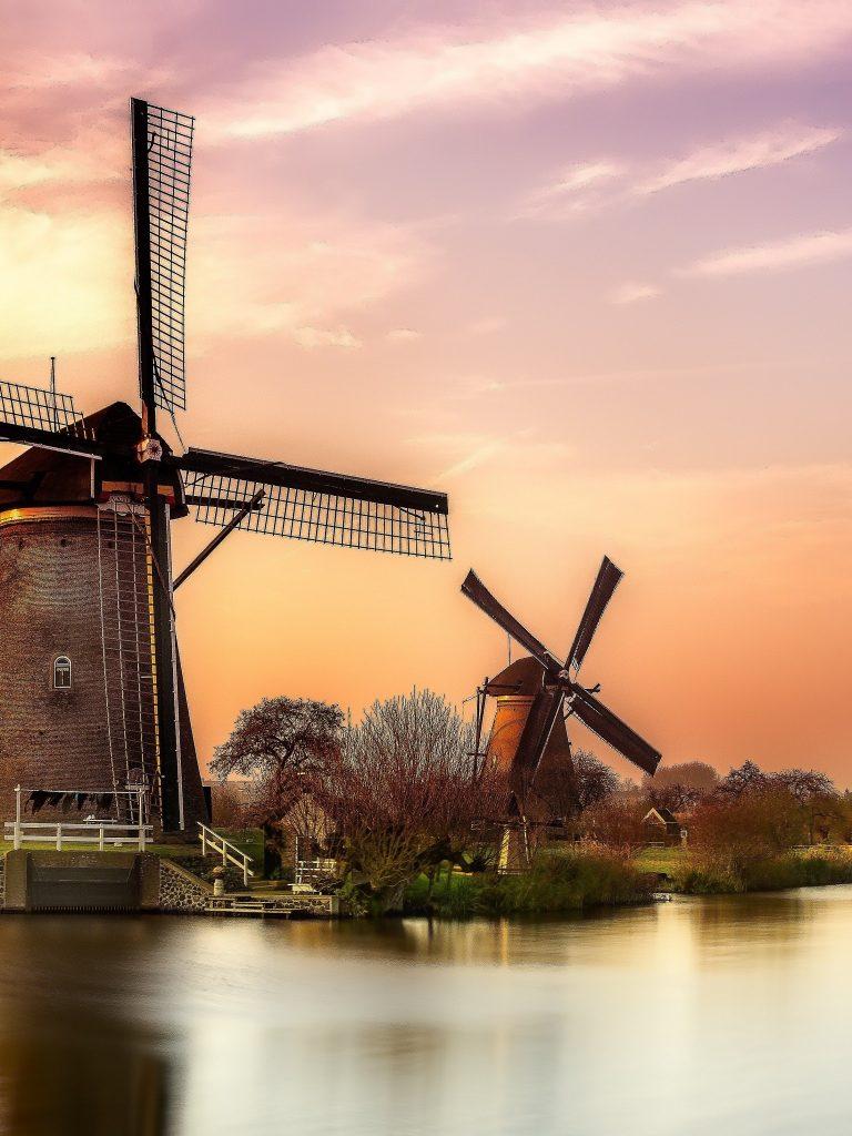 Dutch Windmill Wallpapers - Top Free Dutch Windmill Backgrounds ...