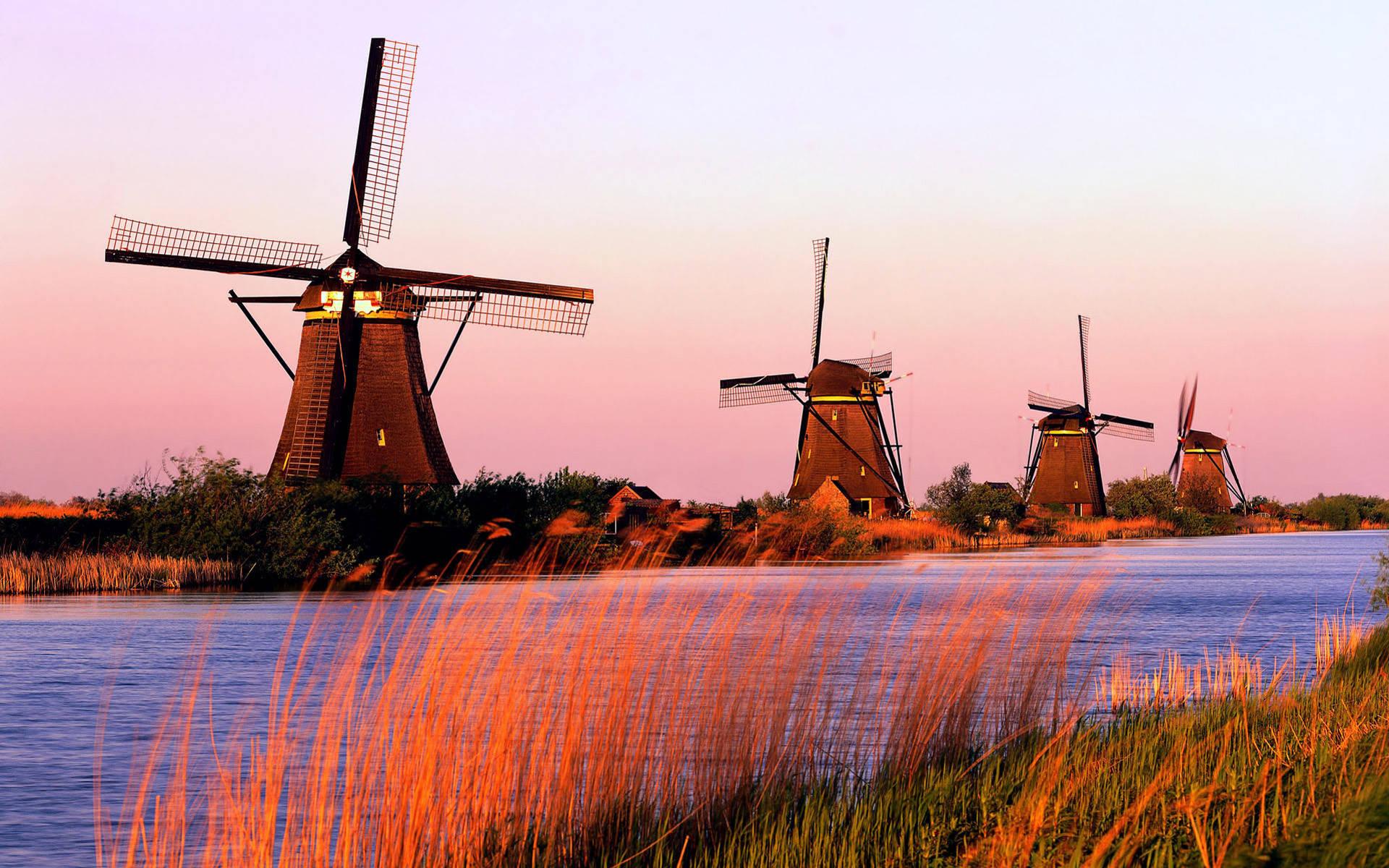 Dutch Windmill Wallpapers - Top Free Dutch Windmill Backgrounds ...