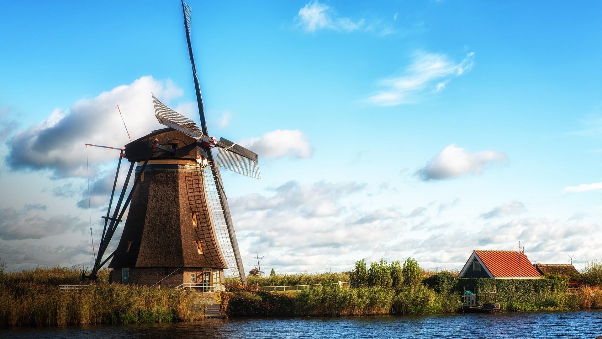 Dutch Windmill Wallpapers - Top Free Dutch Windmill Backgrounds ...