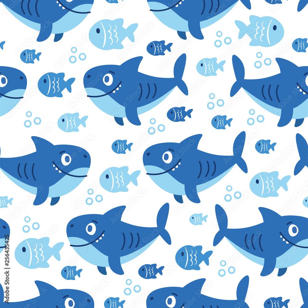 Cute Cartoon Shark Wallpapers - Top Free Cute Cartoon Shark Backgrounds ...