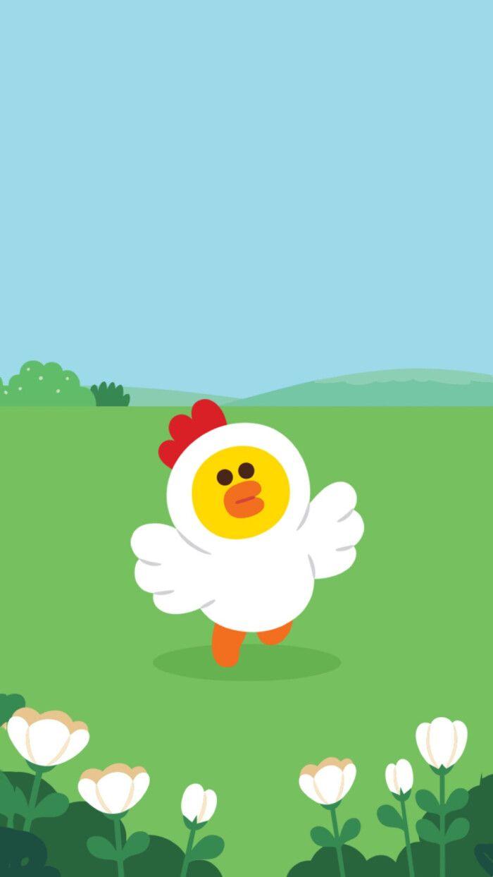 Line Friends Sally Wallpapers - Top Free Line Friends Sally Backgrounds ...