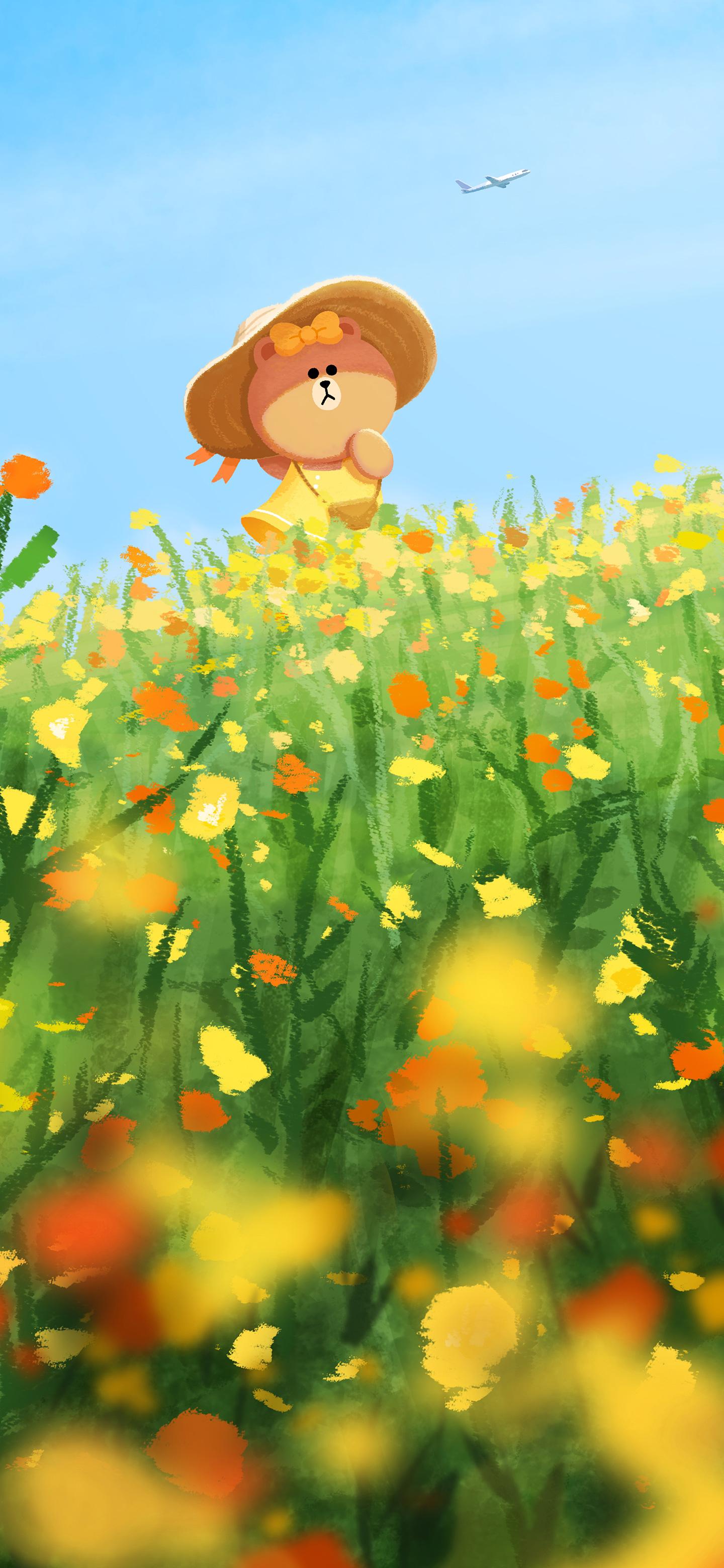 Line Friends Sally Wallpapers - Top Free Line Friends Sally Backgrounds ...