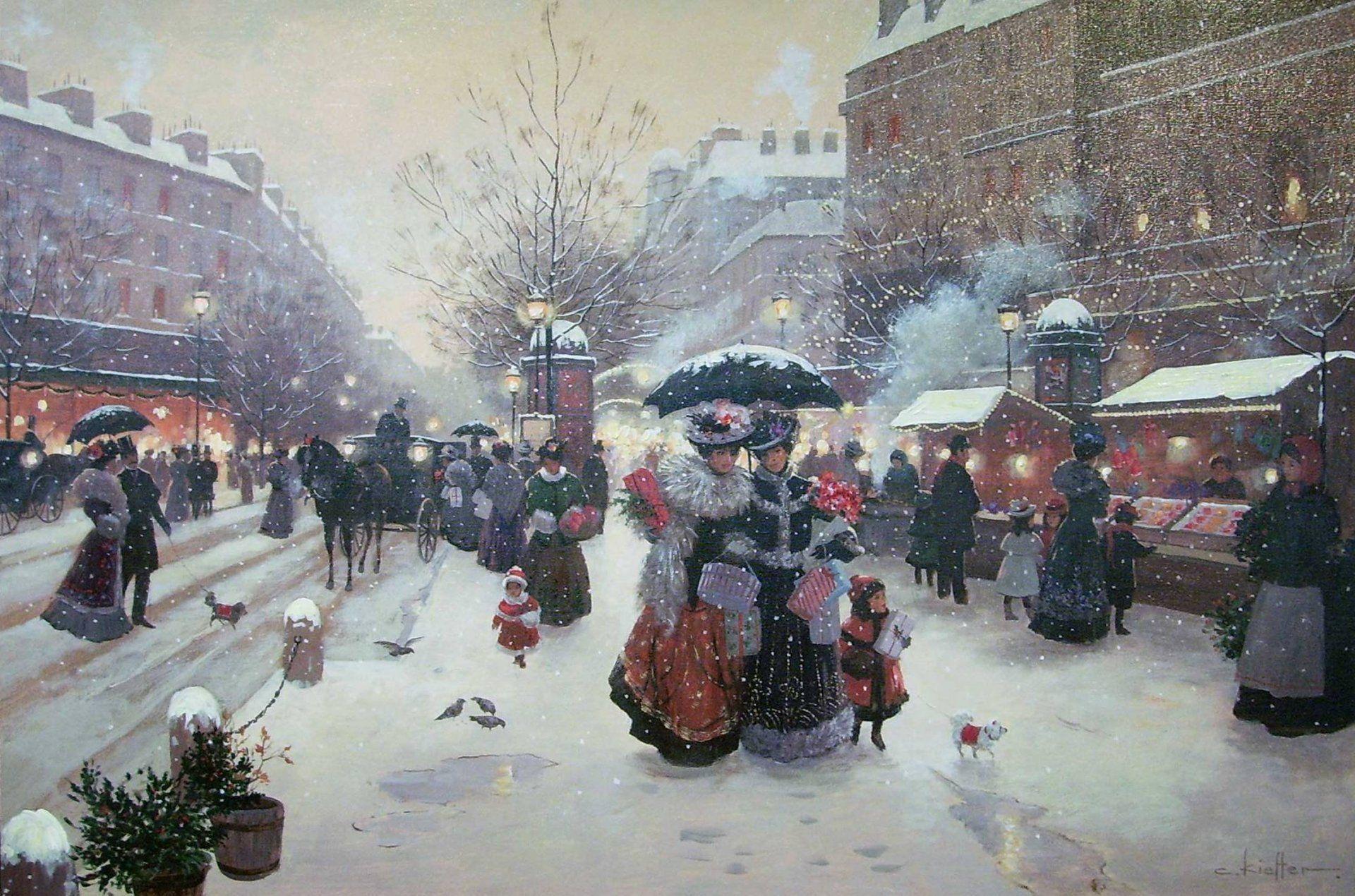 France Christmas Wallpapers - Top Free France Christmas Backgrounds ...