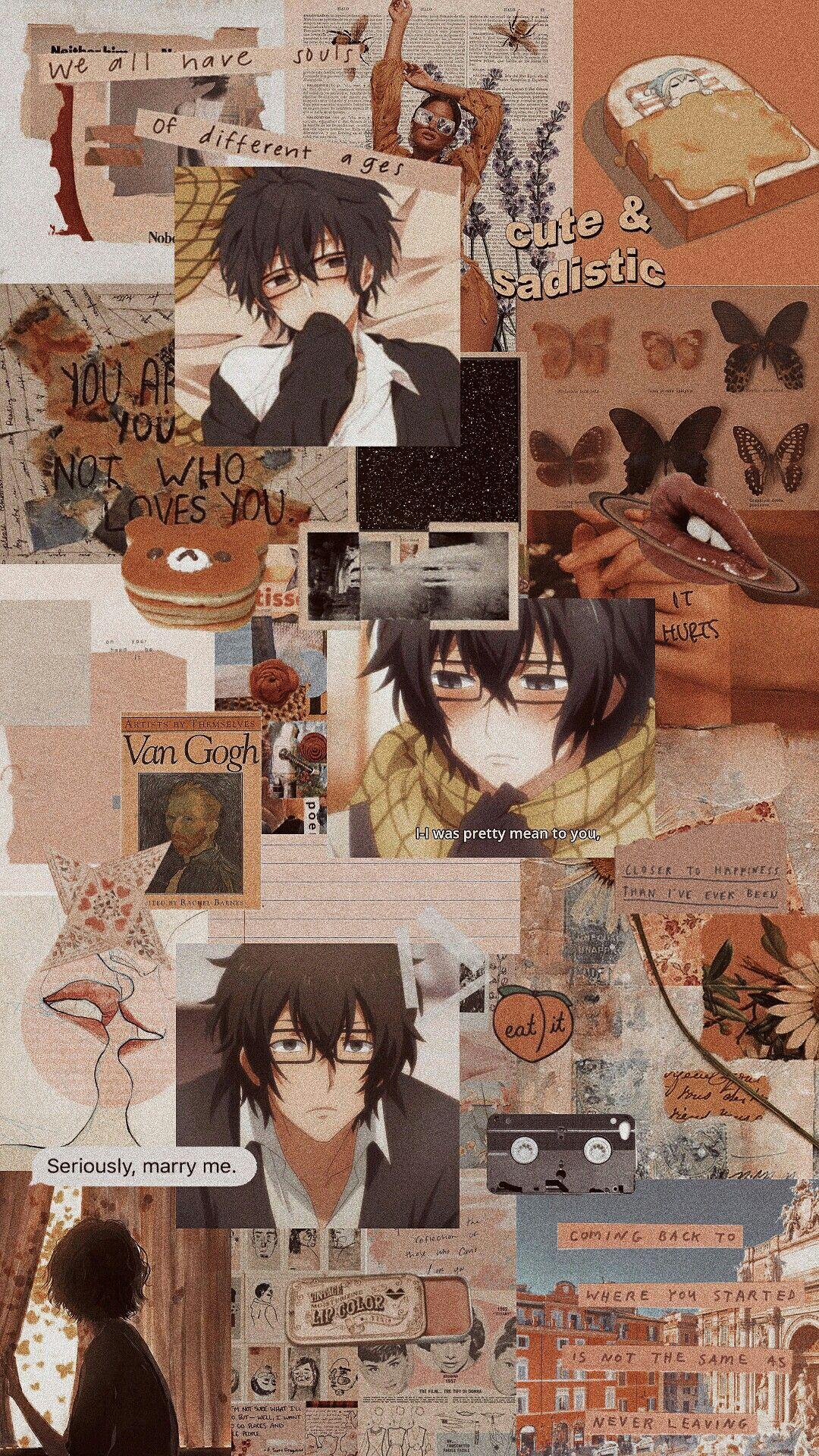 Anime Collage Aesthetic Wallpapers - Top Free Anime Collage Aesthetic ...