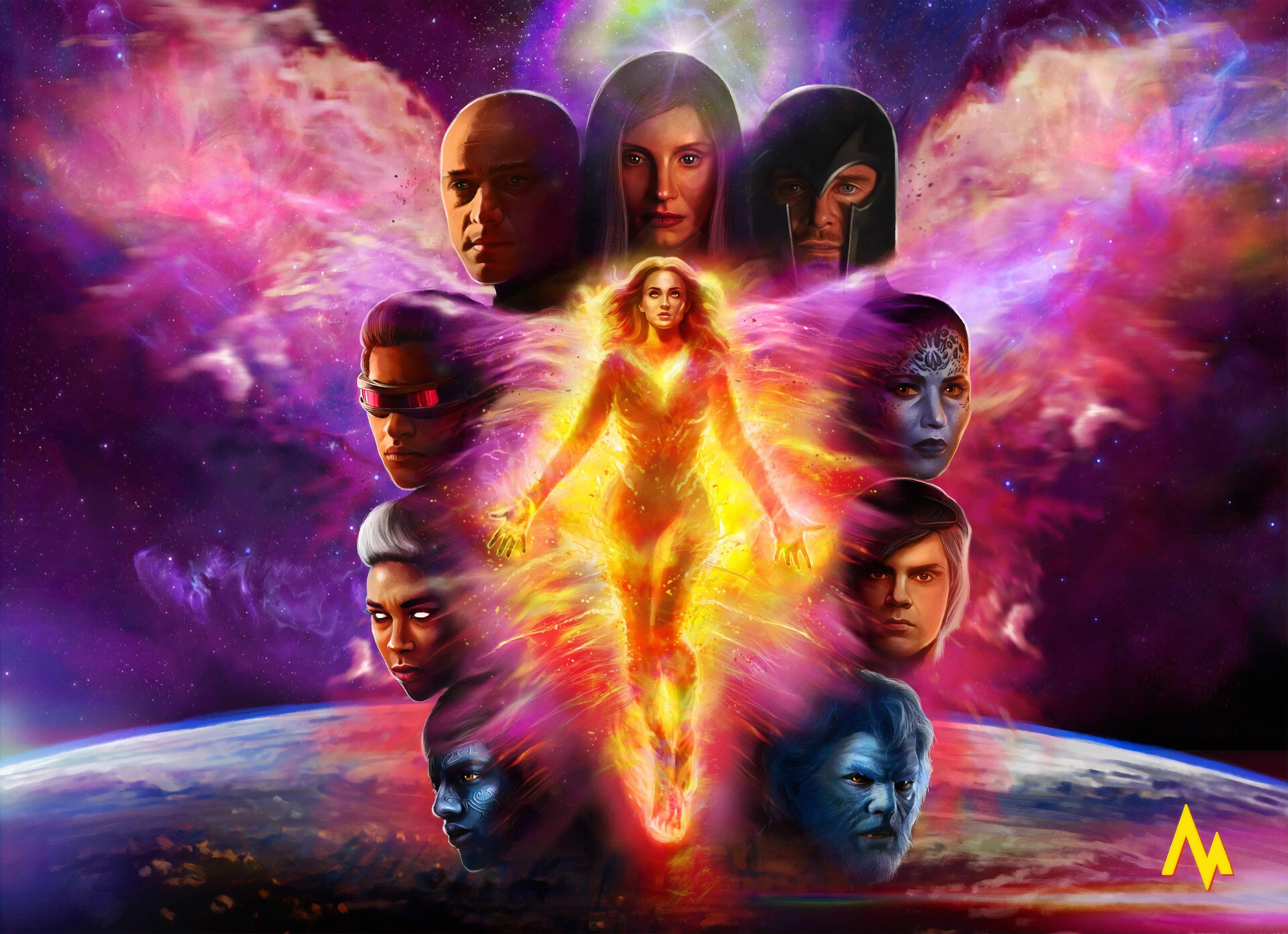 Dark Phoenix Marvel Wallpapers - Top Free Dark Phoenix Marvel ...