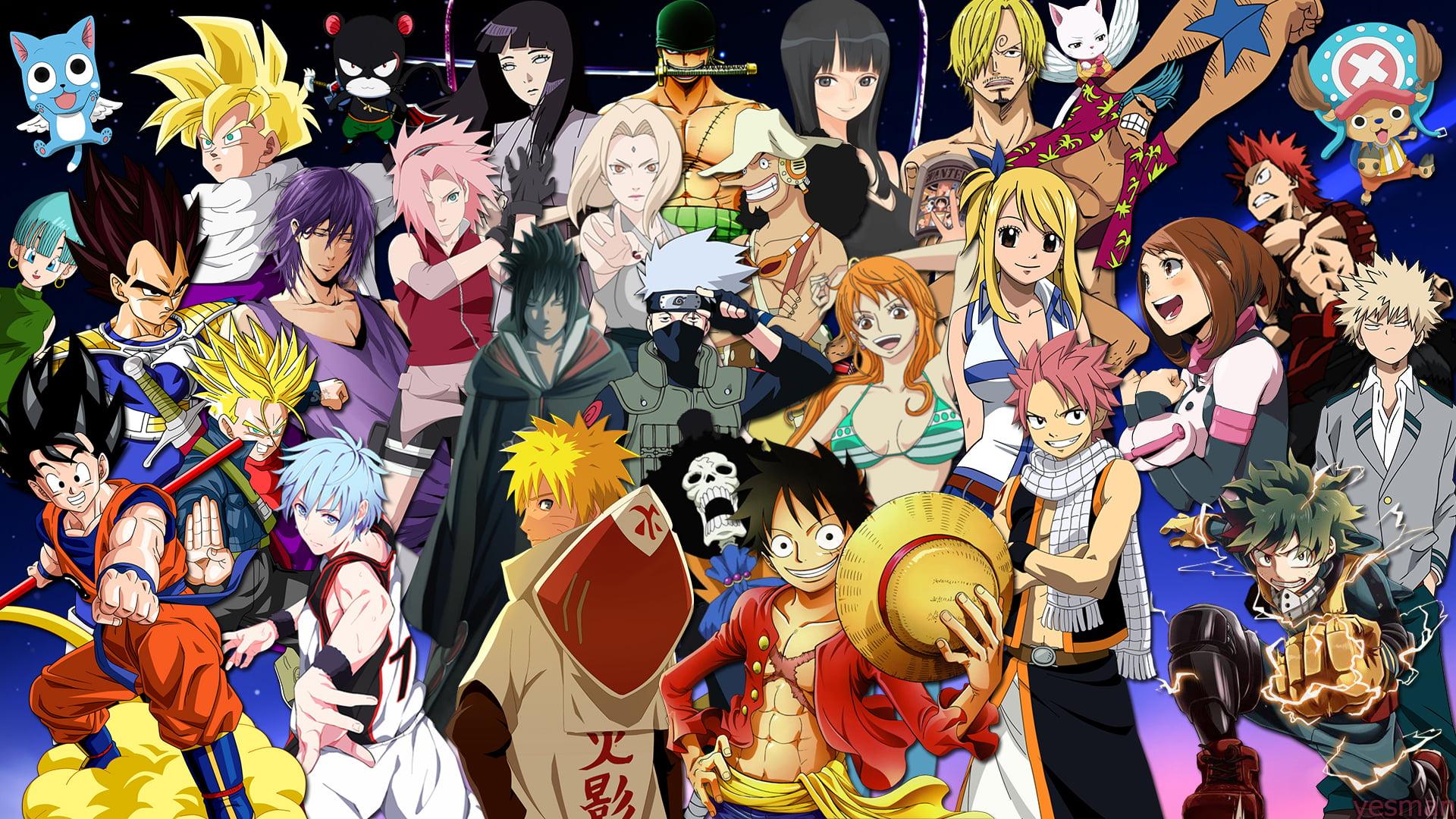 Anime All Characters HD Wallpapers - Top Free Anime All Characters HD ...