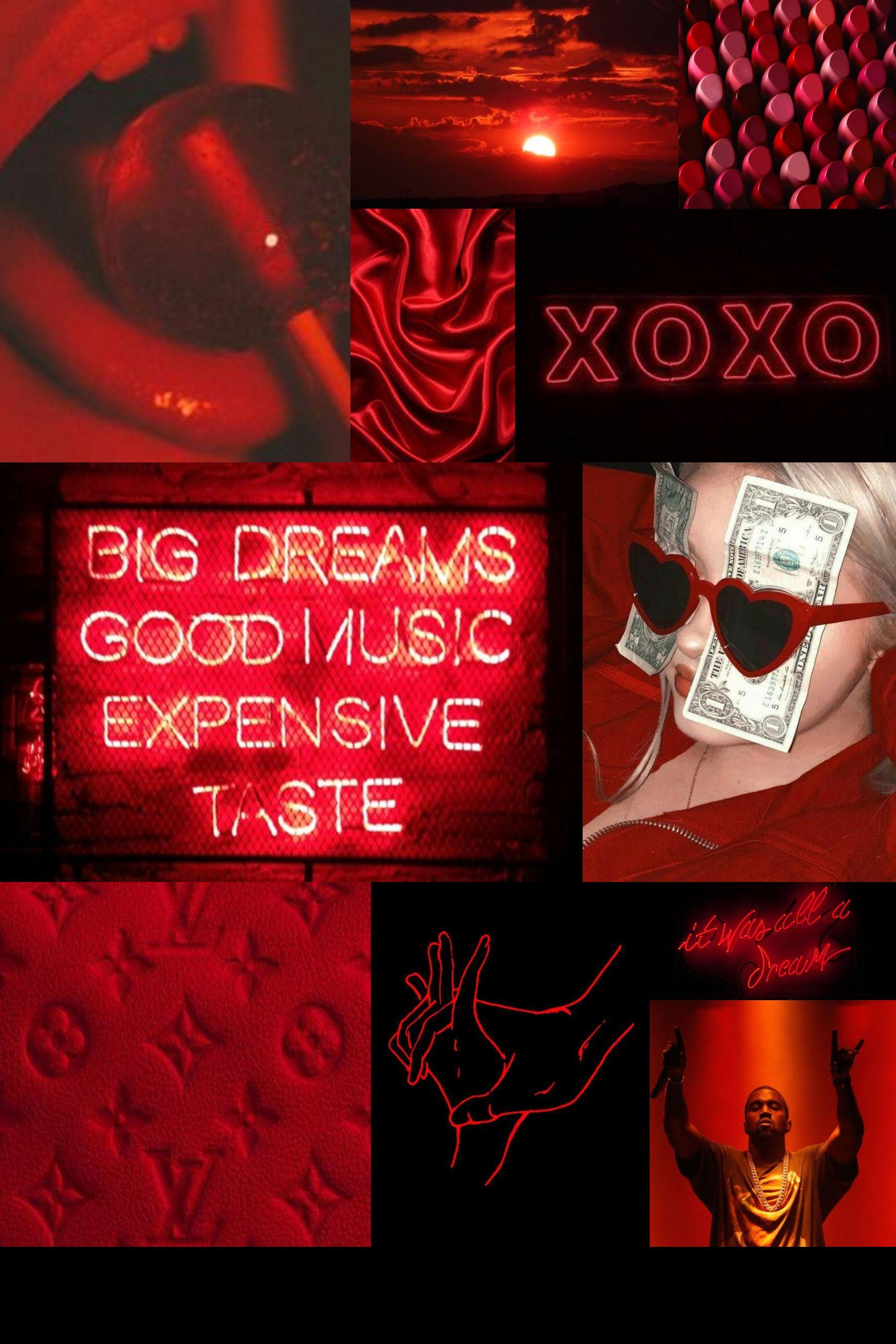 Neon Red Aesthetic Wallpapers - Top Free Neon Red Aesthetic Backgrounds ...