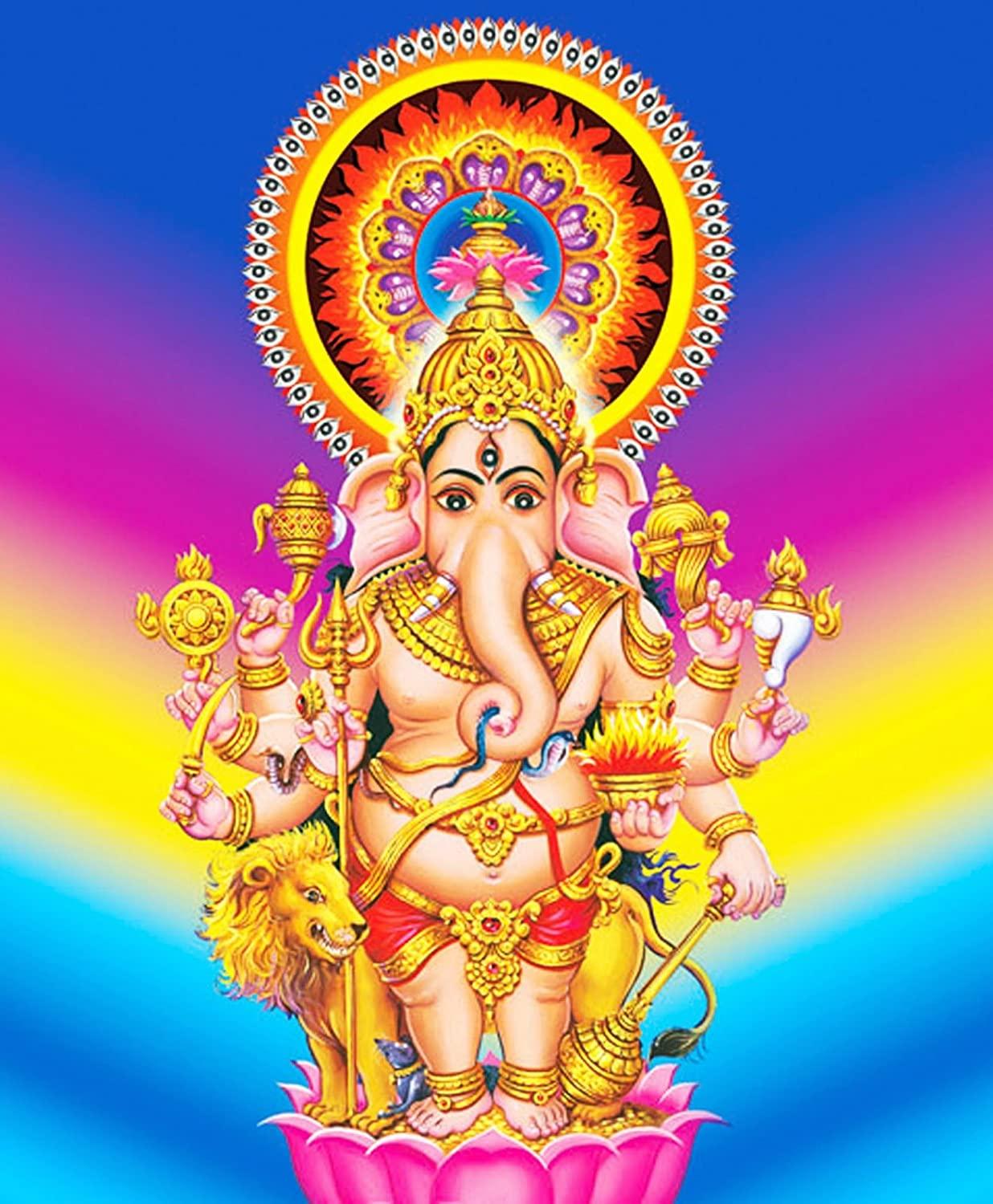 Ganapathy Wallpapers - Top Free Ganapathy Backgrounds - WallpaperAccess