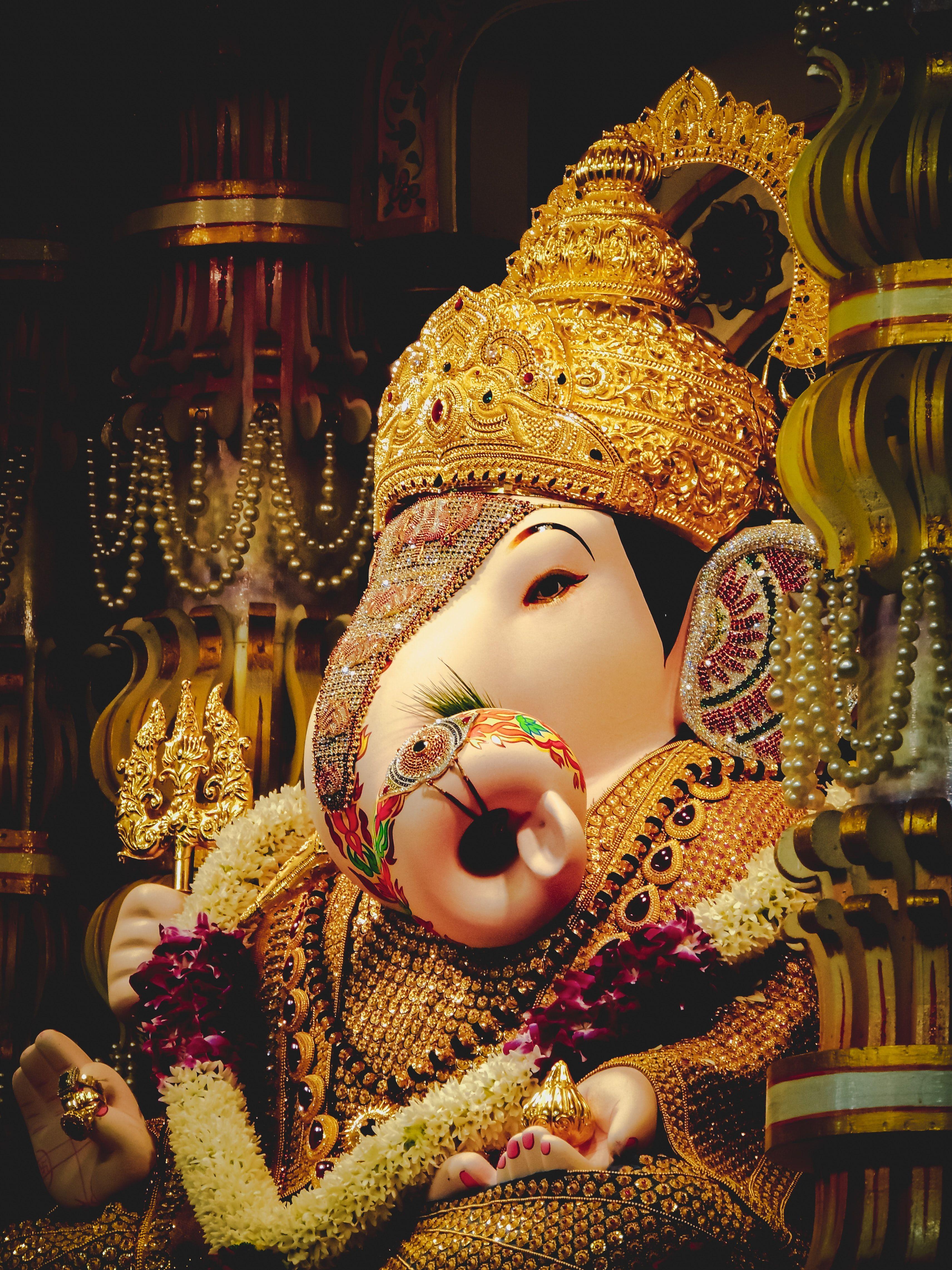 Ganapathy Wallpapers - Top Free Ganapathy Backgrounds - WallpaperAccess