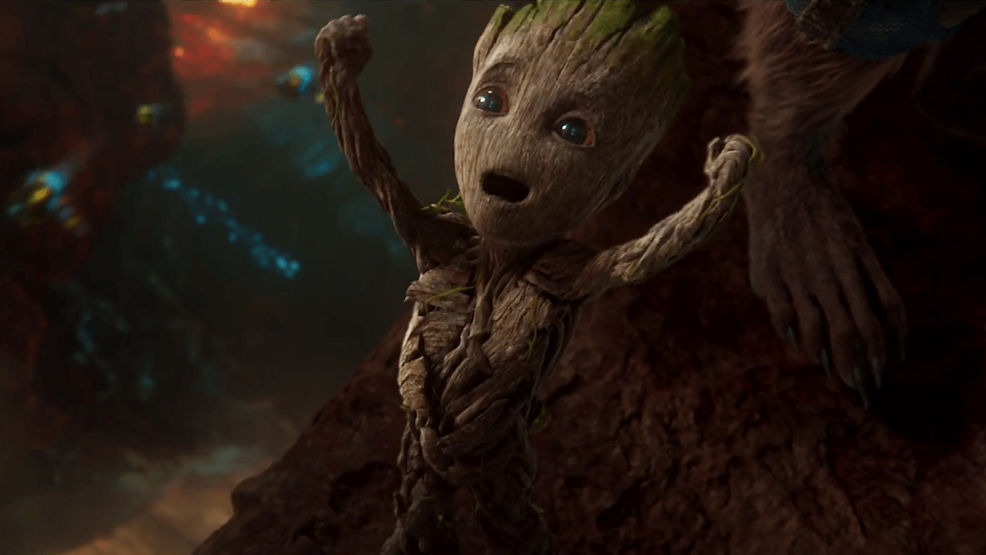 Baby Groot Dancing Wallpapers - Top Free Baby Groot Dancing Backgrounds ...
