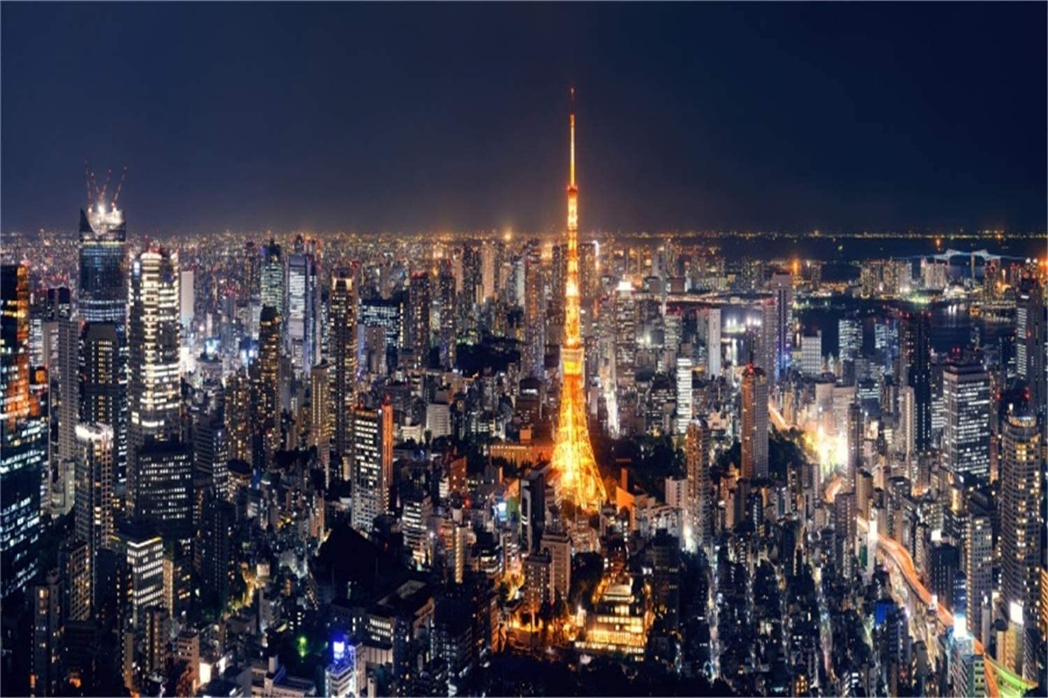 Tokyo Night Skyline Wallpapers - Top Free Tokyo Night Skyline ...