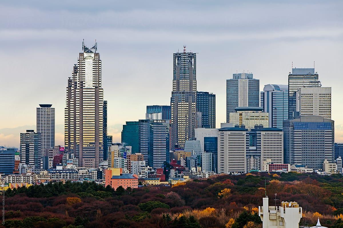Shinjuku Skyline Tokyo Wallpapers - Top Free Shinjuku Skyline Tokyo Backgrounds - WallpaperAccess