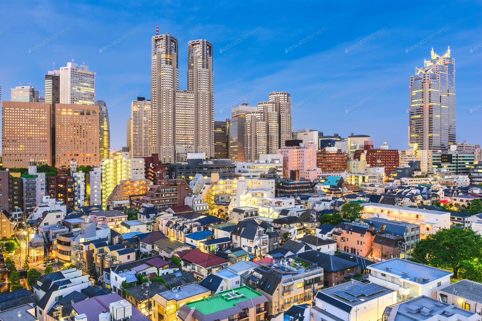 Shinjuku Skyline Tokyo Wallpapers - Top Free Shinjuku Skyline Tokyo ...
