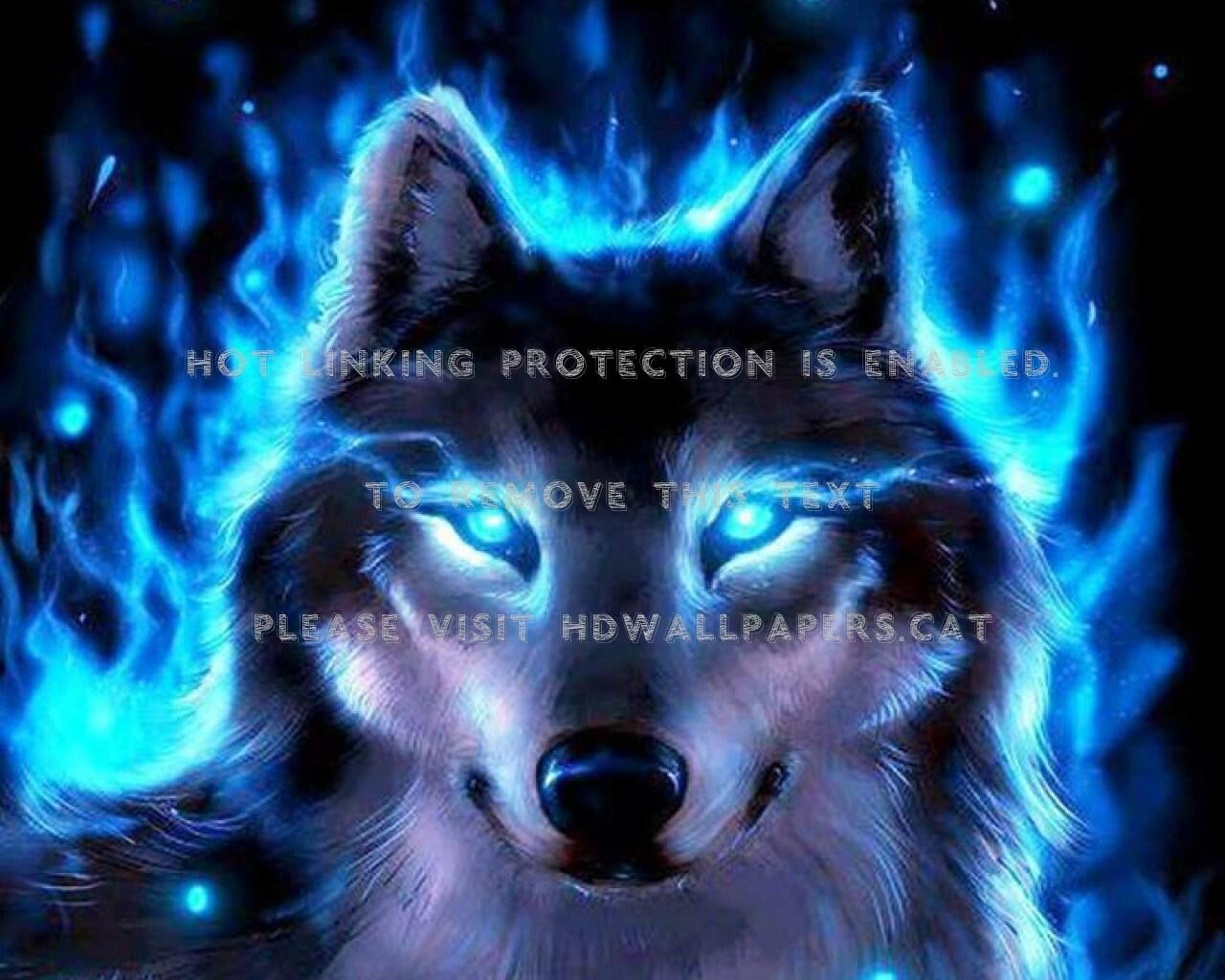 Blue Lightning Wolf Wallpapers - Top Free Blue Lightning Wolf ...