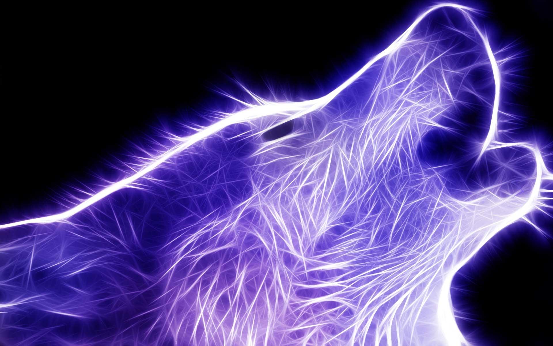 Blue Lightning Wolf Wallpapers - Top Free Blue Lightning Wolf ...