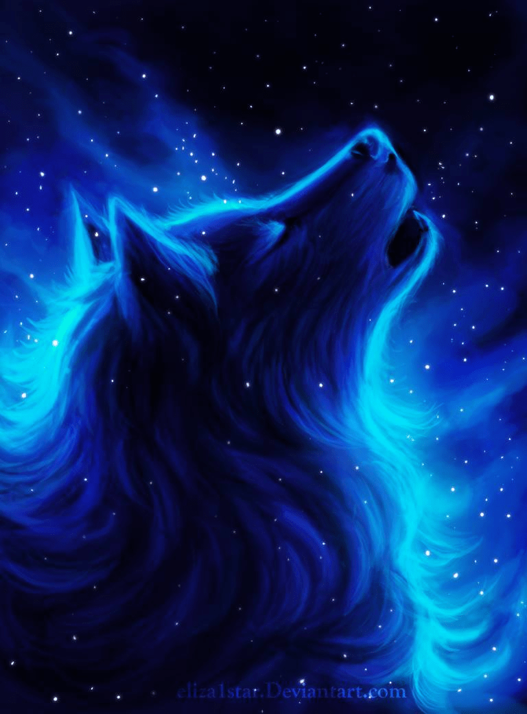 Blue Lightning Wolf Wallpapers - Top Free Blue Lightning Wolf Backgrounds - WallpaperAccess