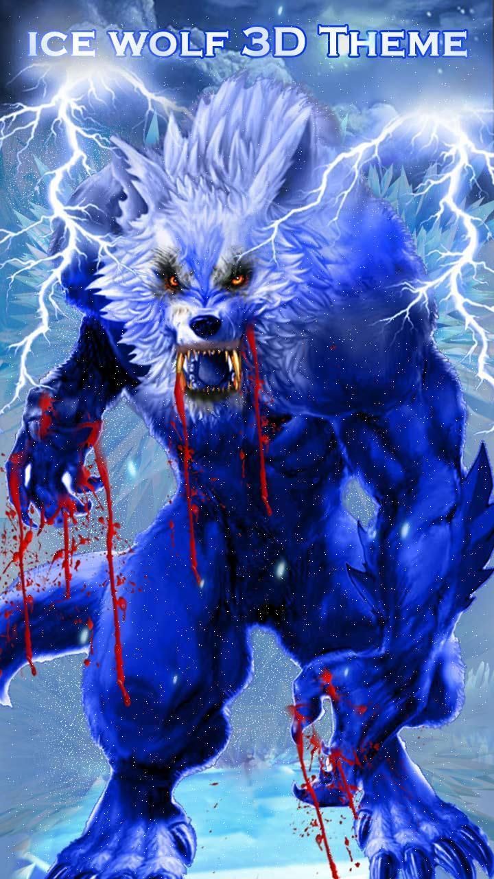 Blue Lightning Wolf Wallpapers - Top Free Blue Lightning Wolf Backgrounds - WallpaperAccess